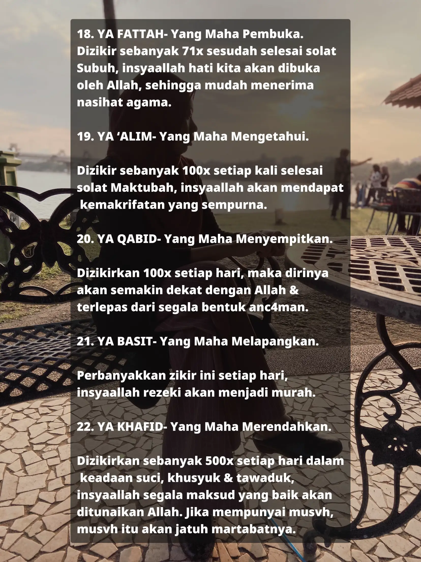 Sumber Dari : Buku 99 Asma ul Husna | Galeri disiarkan oleh Ami Ghazali ...