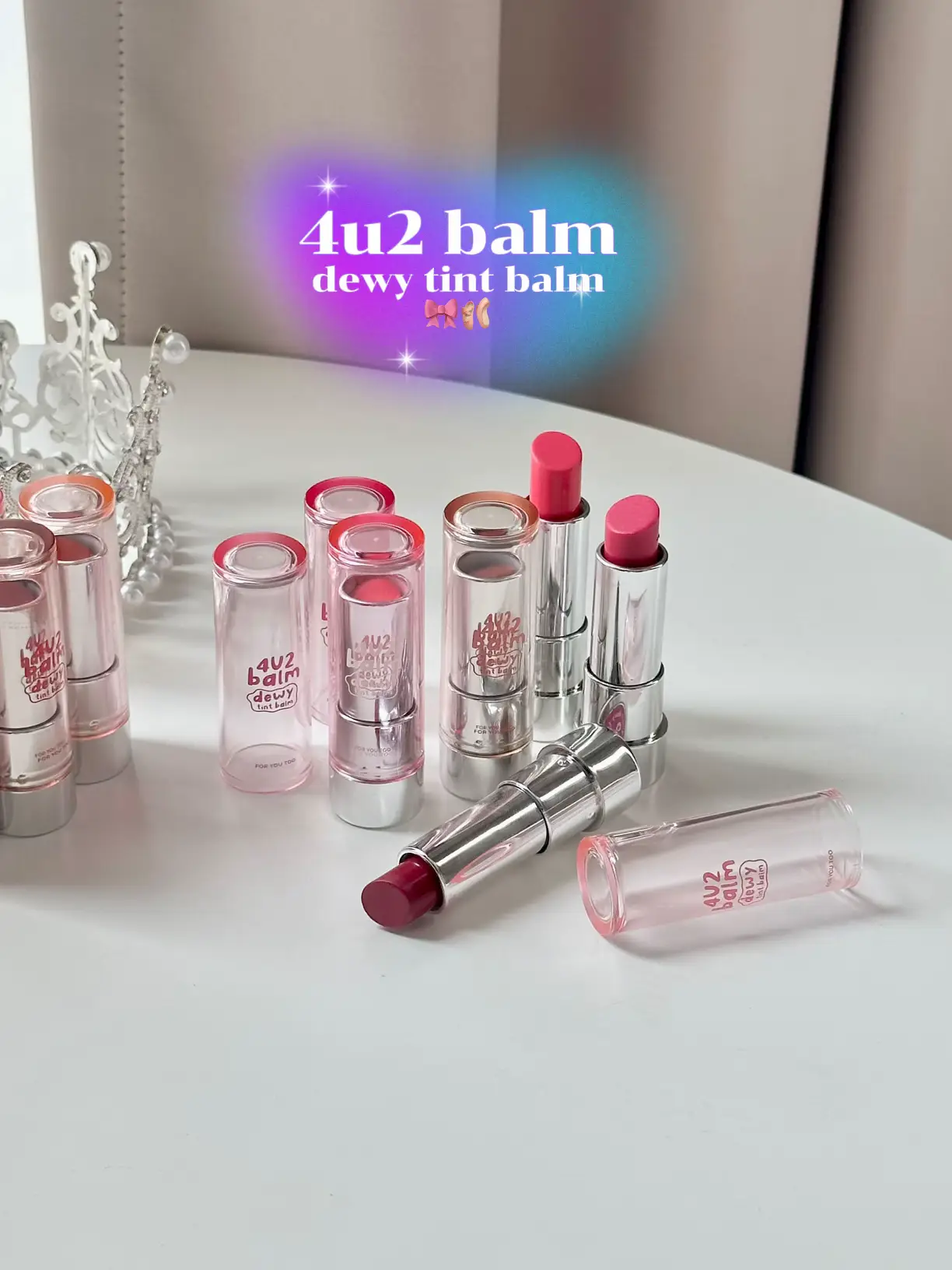 4u2 balm 🎄🥜 dewy tint balm | Video published by cloudysstory | Lemon8
