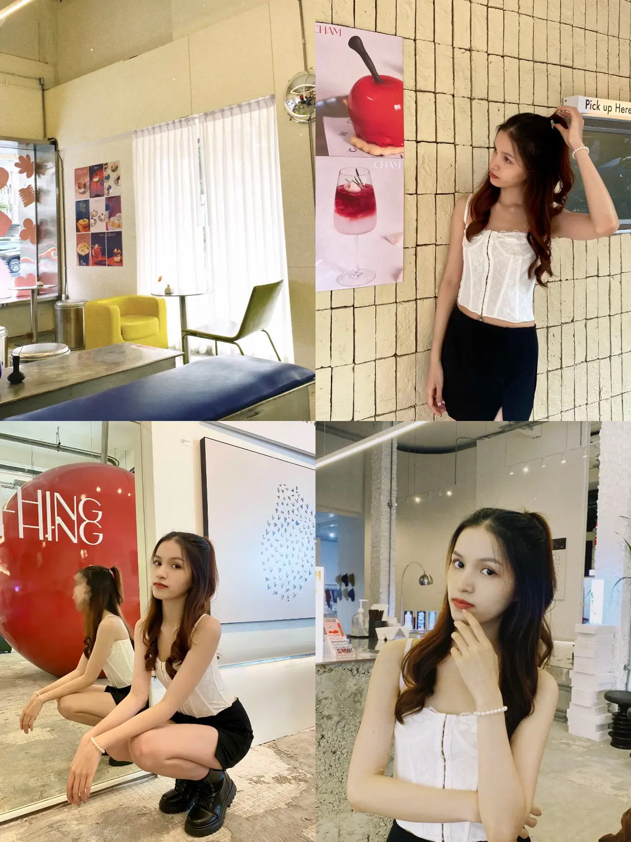 Cham thing🍒 คาเฟ่ย่านปิ่นเกล้า | แกลเลอรีที่โพสต์โดย Khaofang | Lemon8