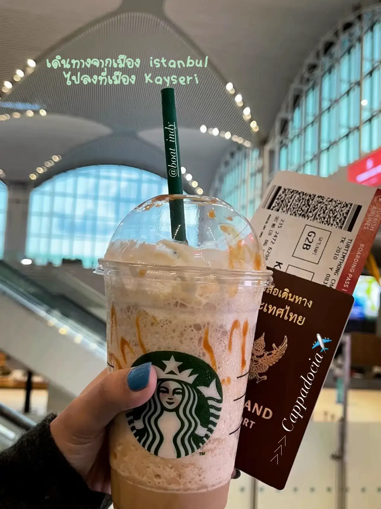 Ep.1 Hot air balloon ride at Cappadocia,Turkey🇹🇷 | แกลเลอรีที่โพสต์โดย Sky Ingfah | Lemon8