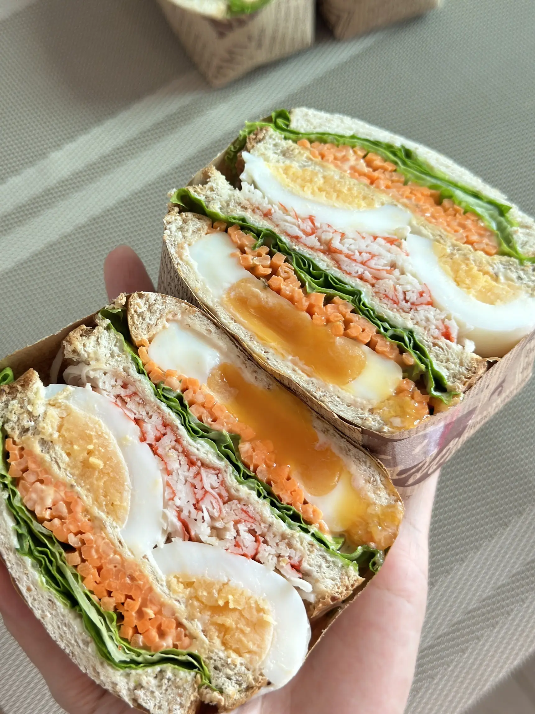 #เมนูทำง่าย แซนด์วิชไข่ต้ม ทำเสร็จพร้อมกิน อร่อยโปรตีนเน้นๆ 🍳🥪 | แกลเลอรีที่โพสต์โดย Boboath ...