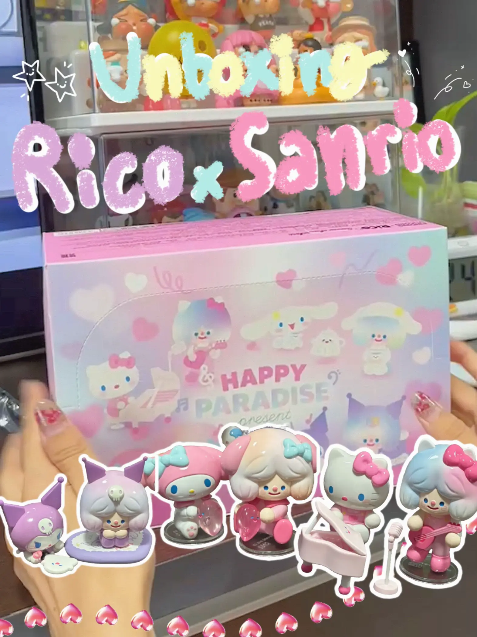 Unboxing Rico x Sanrio ! 🎀 🌈 | วิดีโอที่เผยแพร่โดย :may | Lemon8