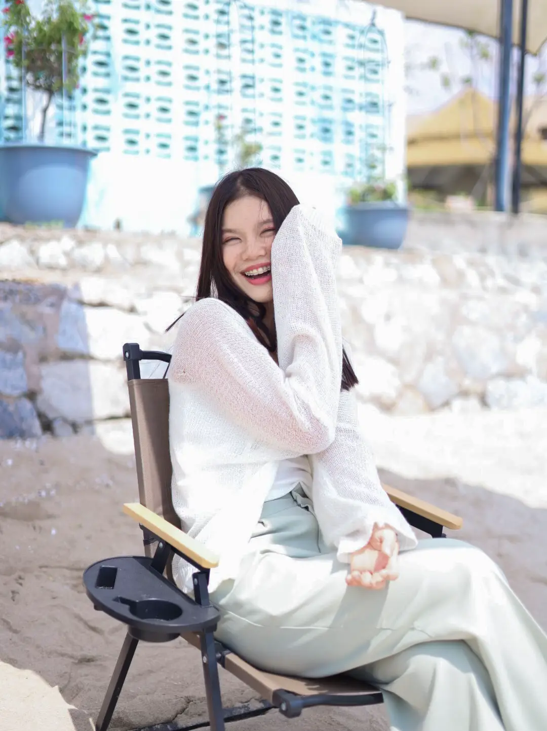 Tiny Island cafe คาเฟ่บางแสน 🌊 | แกลเลอรีที่โพสต์โดย Pitchayaphak | Lemon8