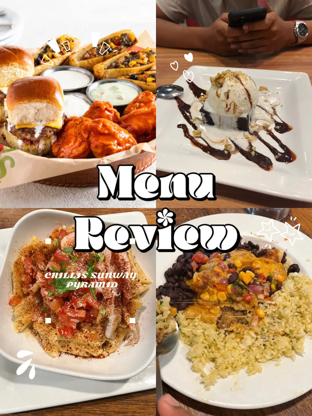 CHILIS MENU REVIEWS 🍋 | แกลเลอรีที่โพสต์โดย hana.vivieyn | Lemon8