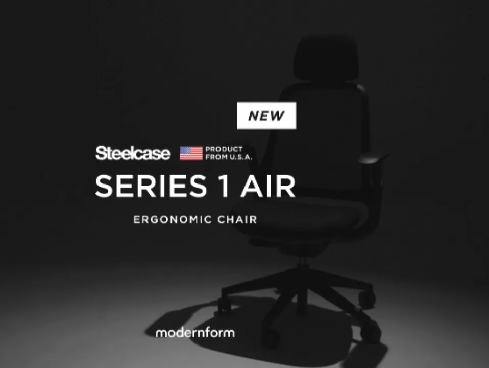Steelcase Series 1 AIR ไอเท็มใหม่ล่าสุด | วิดีโอที่เผยแพร่โดย modernform | Lemon8