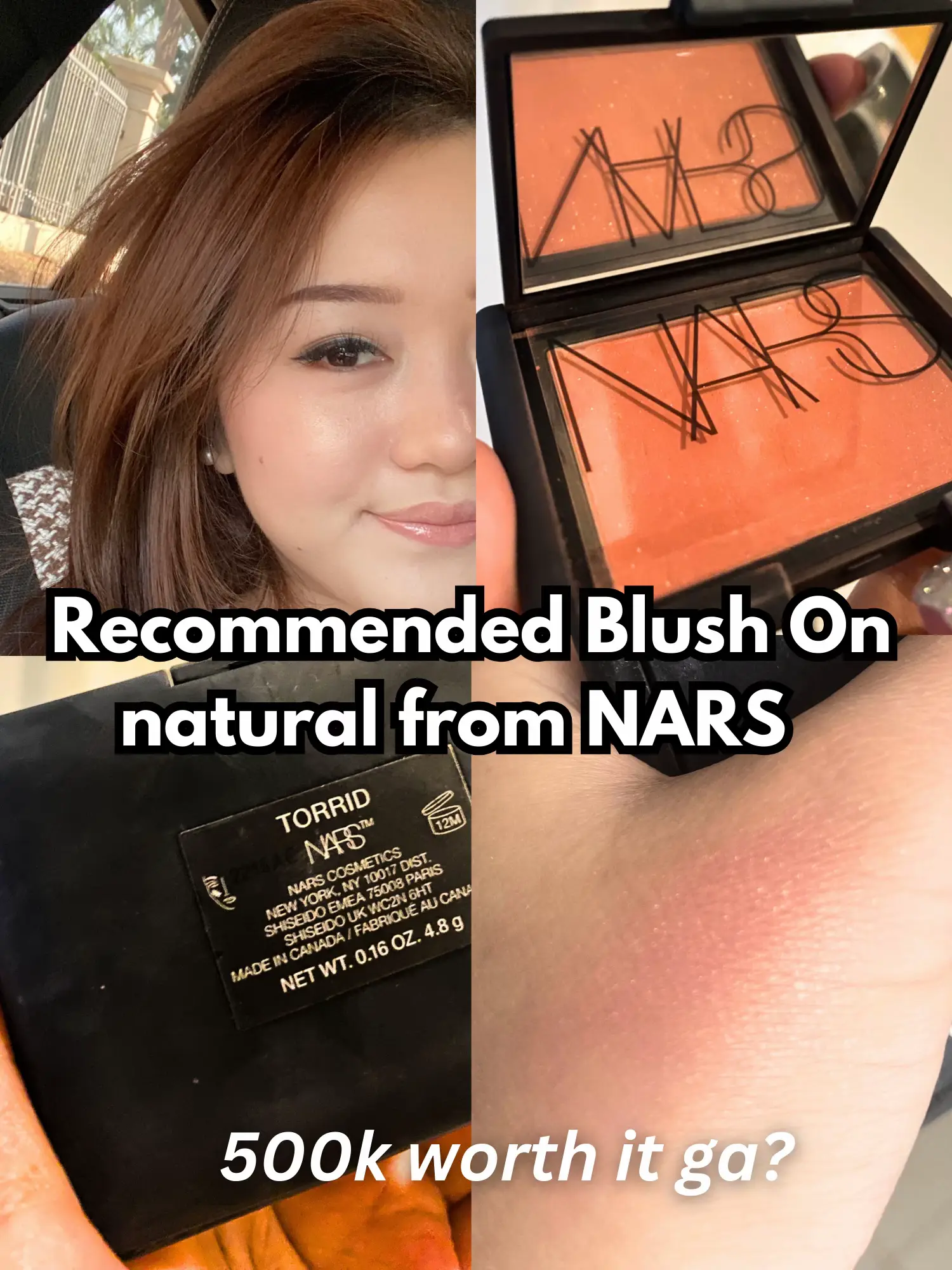 RECOMMENDED BLUSH ON FROM NARS | Galeri diposting oleh Miss Racun JKT | Lemon8