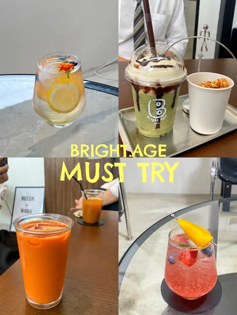 🎨 BRIGHT.AGE : CAFÉ & ARTSPACE น้องใหม่ลาดกระบัง ☕️🛋️ | แกลเลอรีที่โพสต์โดย Porporvibes | Lemon8