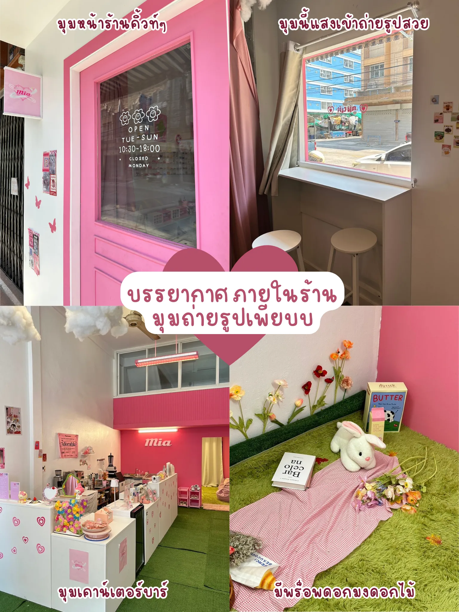 🌷Mia’s cafe and DIY studio🦋 สายคาเฟ่งาน DIY | แกลเลอรีที่โพสต์โดย Fon Chawan | Lemon8