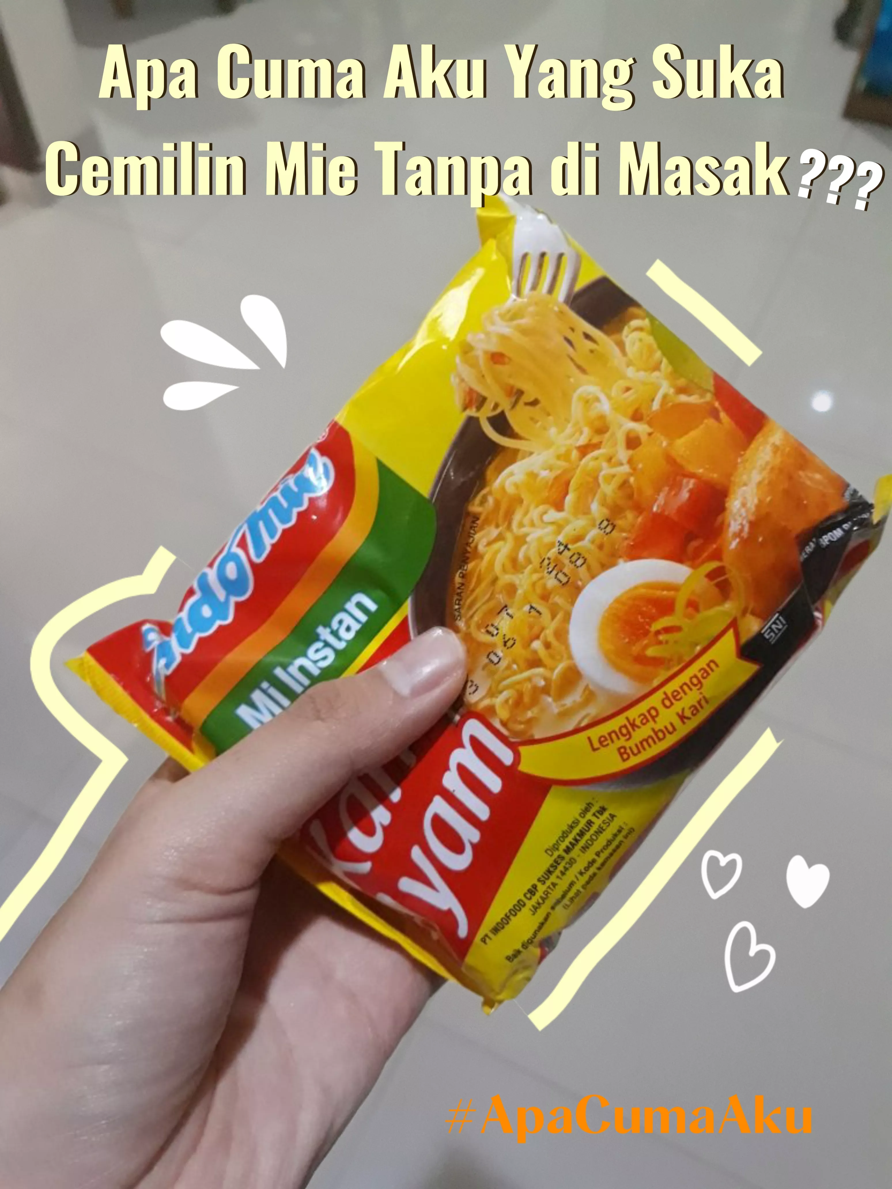 Apa Cuma Aku Yang Suka Cemilin Mie Tanpa di Masak | Galeri diposting oleh Witut🐥 | Lemon8