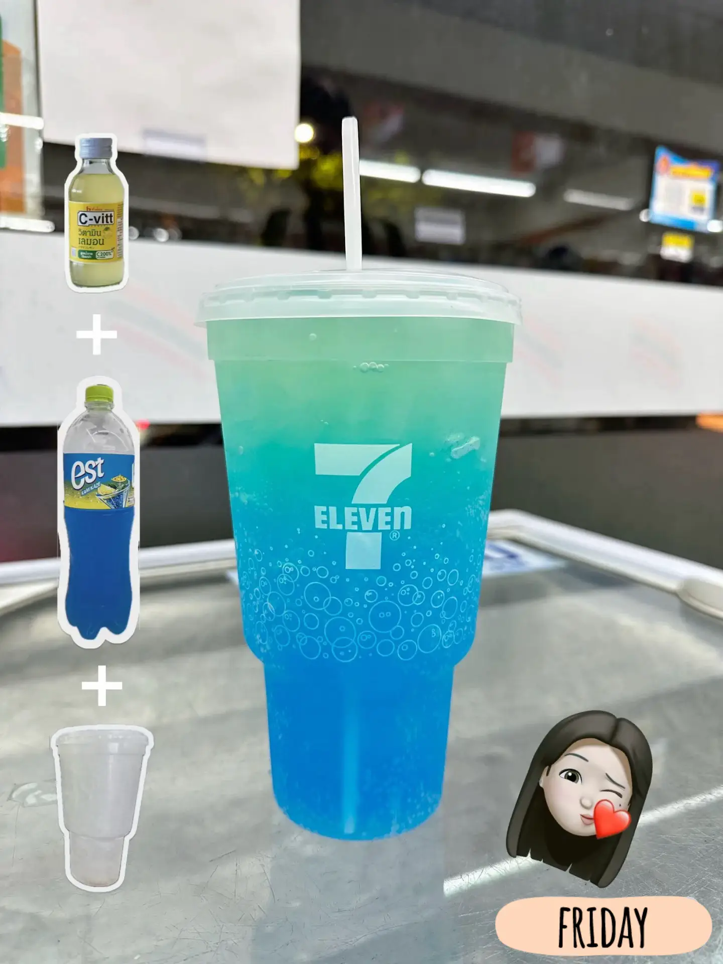 DIY เมนูน้ำเซเว่น แบบ พส จีน🇨🇳🇹🇭 | แกลเลอรีที่โพสต์โดย Kllk_🧸 | Lemon8