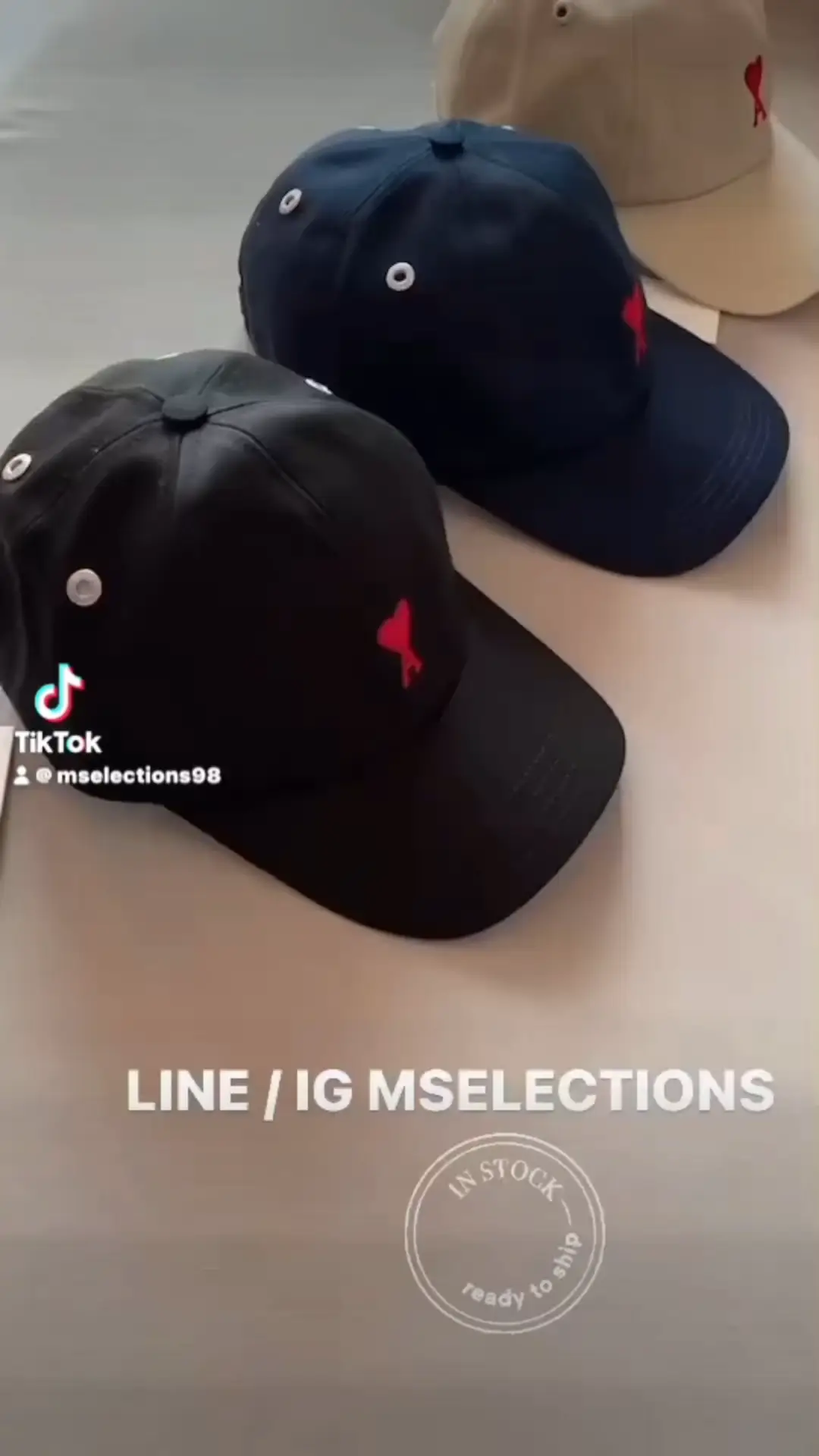 พร้อมส่ง AMI PARIS Classic Logo Cap - 5,190 ฿ | วิดีโอที่เผยแพร่โดย ...