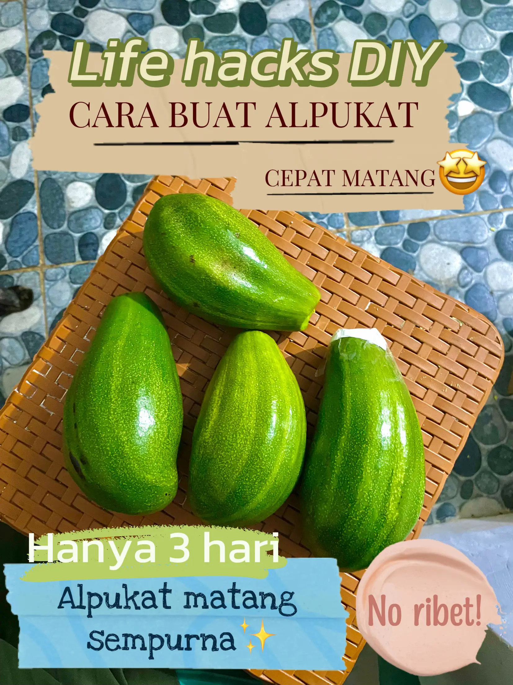 HANYA 3 HARI !!! BUAH ALPUKAT MATANG 🥑 | Galeri disiarkan oleh Nya~ | Lemon8