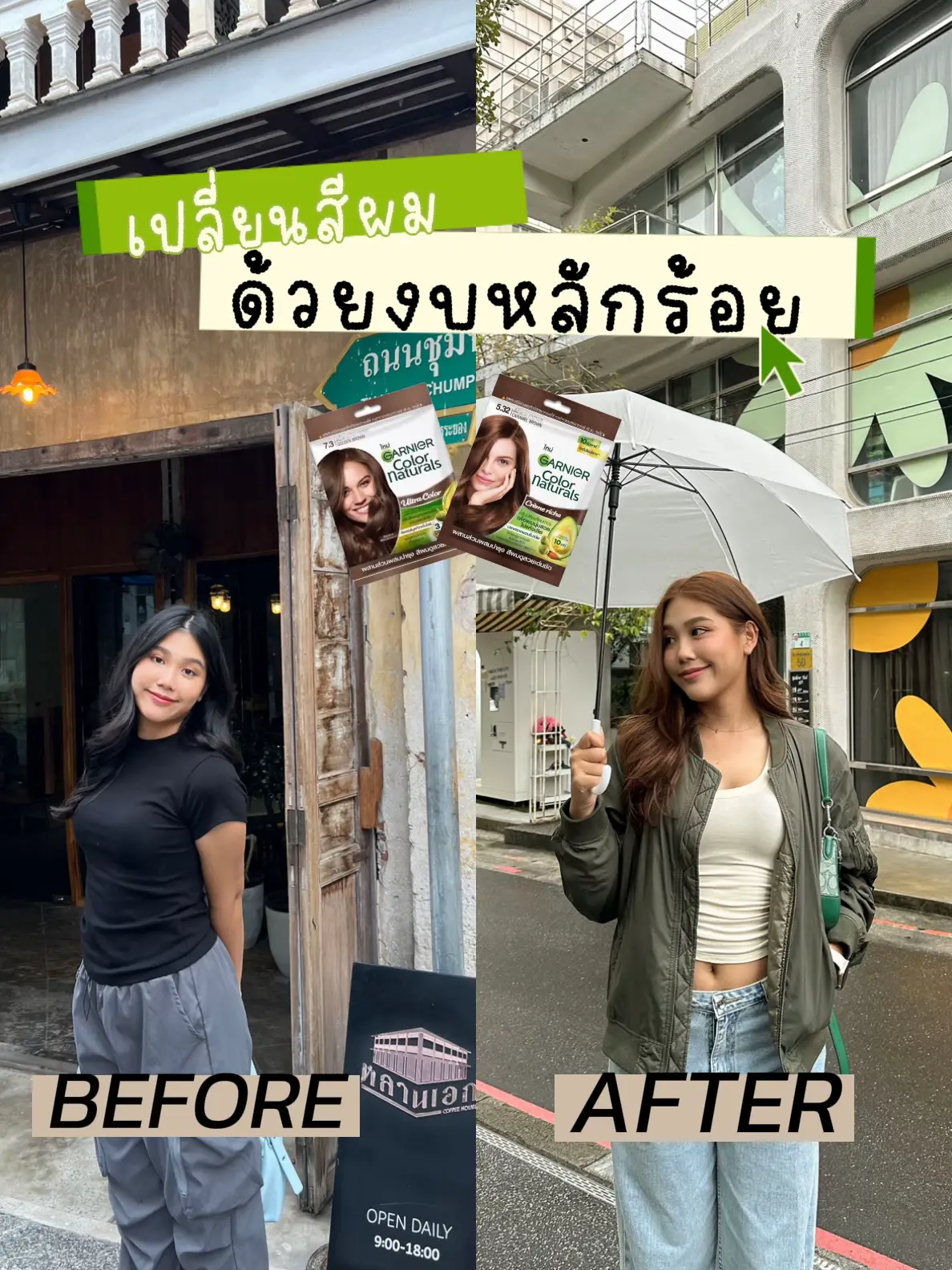 Changing the color of the main hundred statement. Garnier hair dye ...