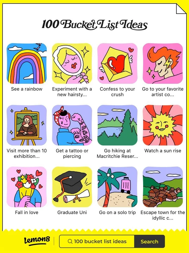 Check out 100 Bucket List Ideas! | Gallery posted by Crumpledtickets ...