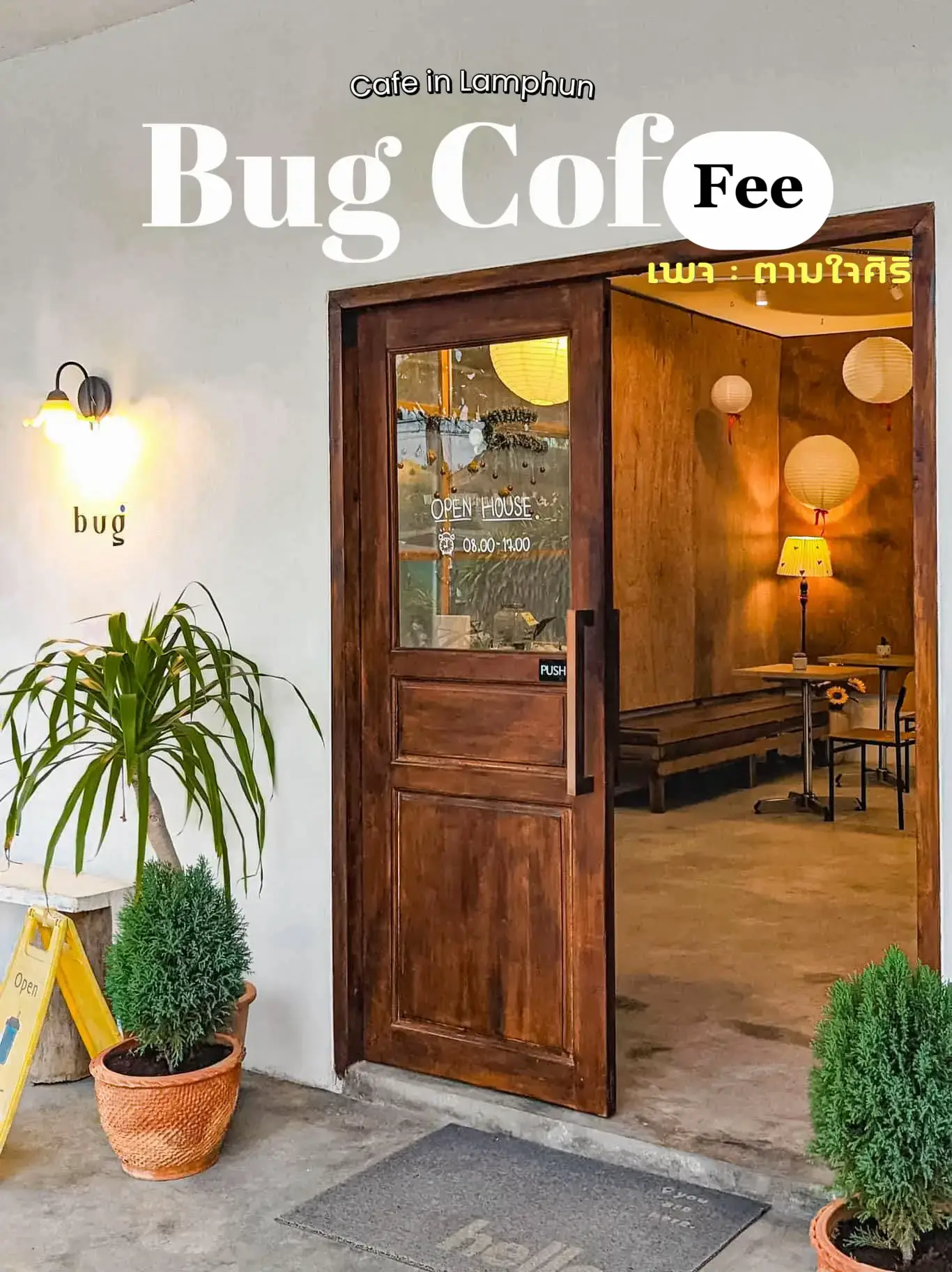 Bug Coffee Cafe in Lamphun | แกลเลอรีที่โพสต์โดย ตามใจ SIRI | Lemon8