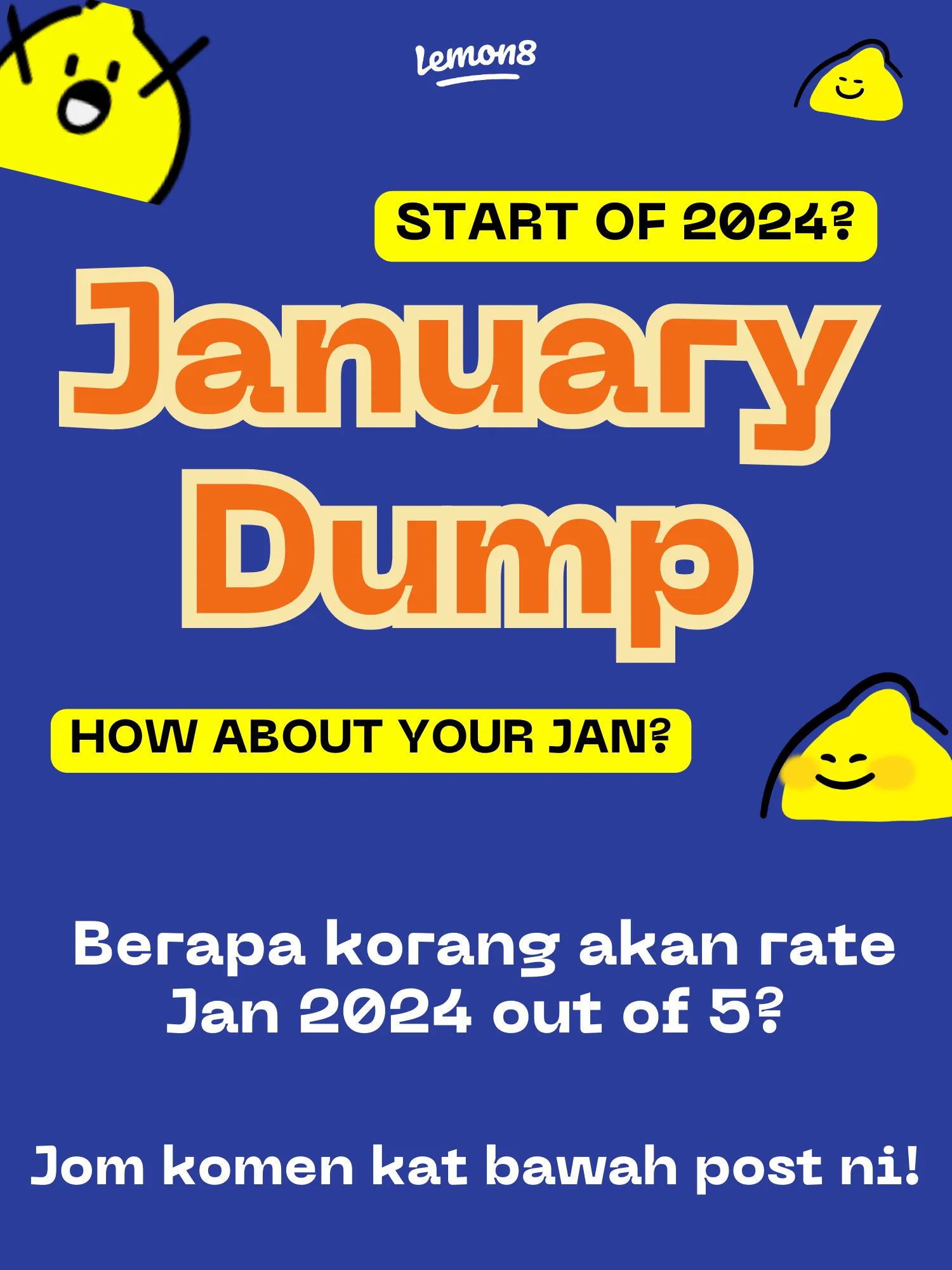 Bye January!🥰 Jom rate your 1st month of 2024🔥 | Galeri disiarkan oleh Lemon8_MY | Lemon8