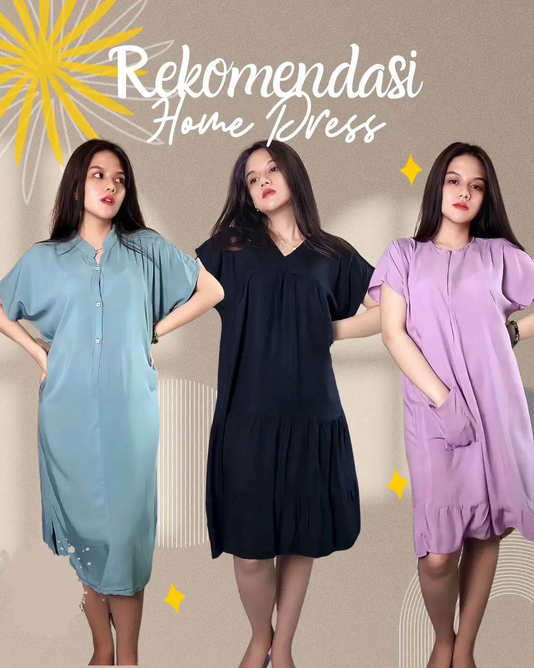 Rekomendasi Home Dress | Galeri diposting oleh Rita Abdillah | Lemon8