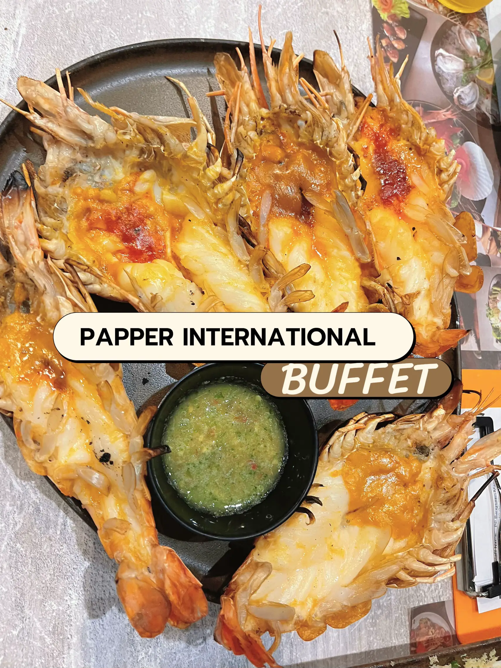 🚨PAPPER INTER BUFFET บุฟเฟต์อาหารนานาชาติ 🍽️🦞 | แกลเลอรีที่โพสต์โดย เอิงเอย 🌷 | Lemon8