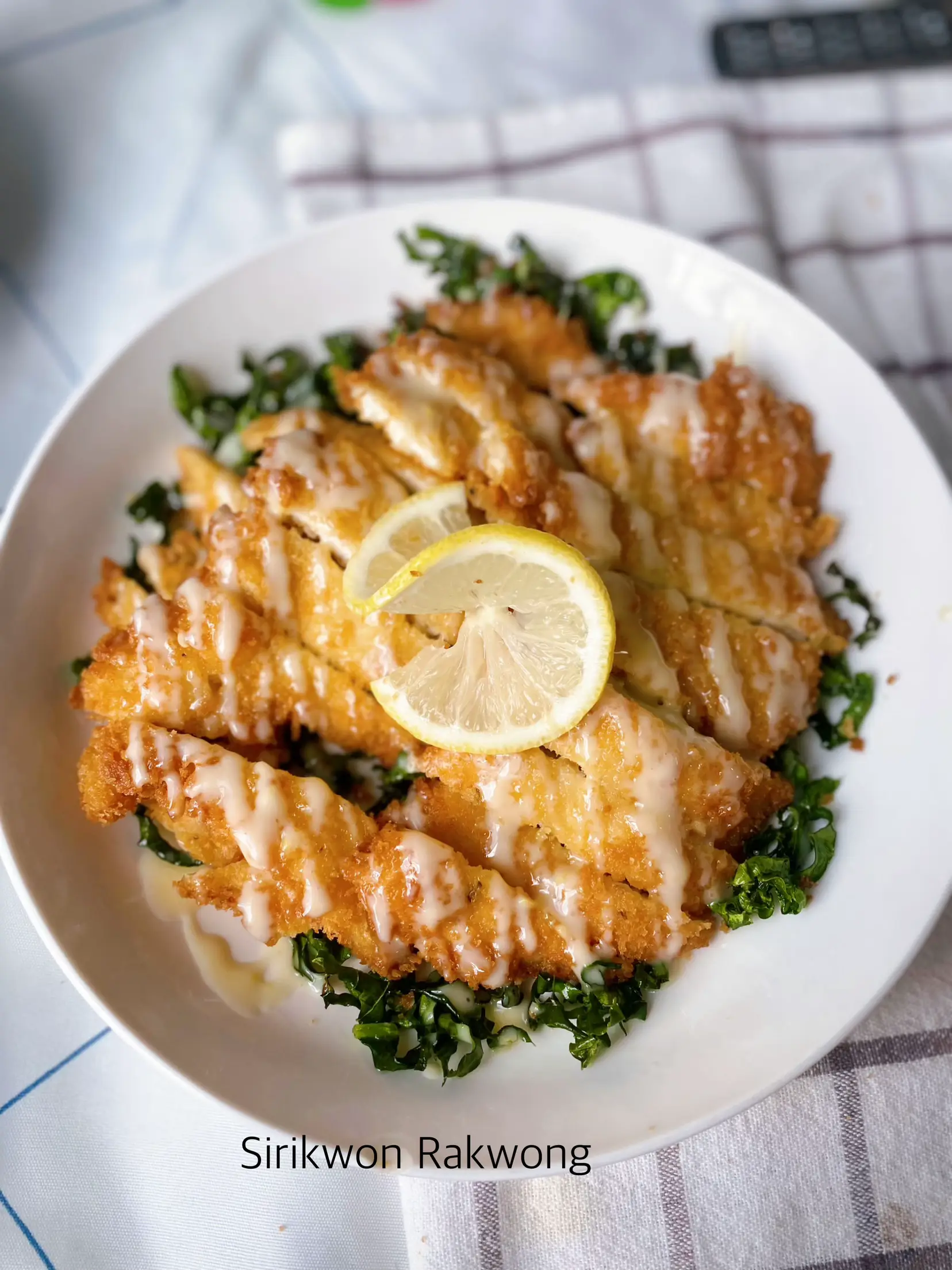 ไก่กรอบครีมซอสเลม่อน | แกลเลอรีที่โพสต์โดย Cookedby.kwon | Lemon8