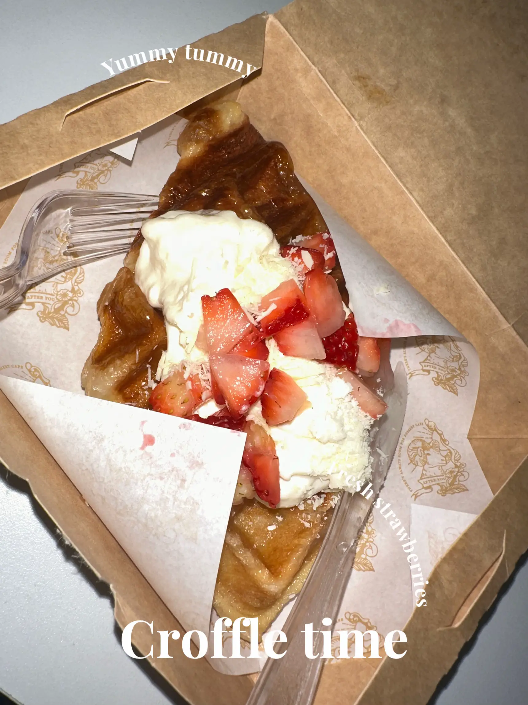 Review snack 01 : Croffle time | แกลเลอรีที่โพสต์โดย Anna | Lemon8