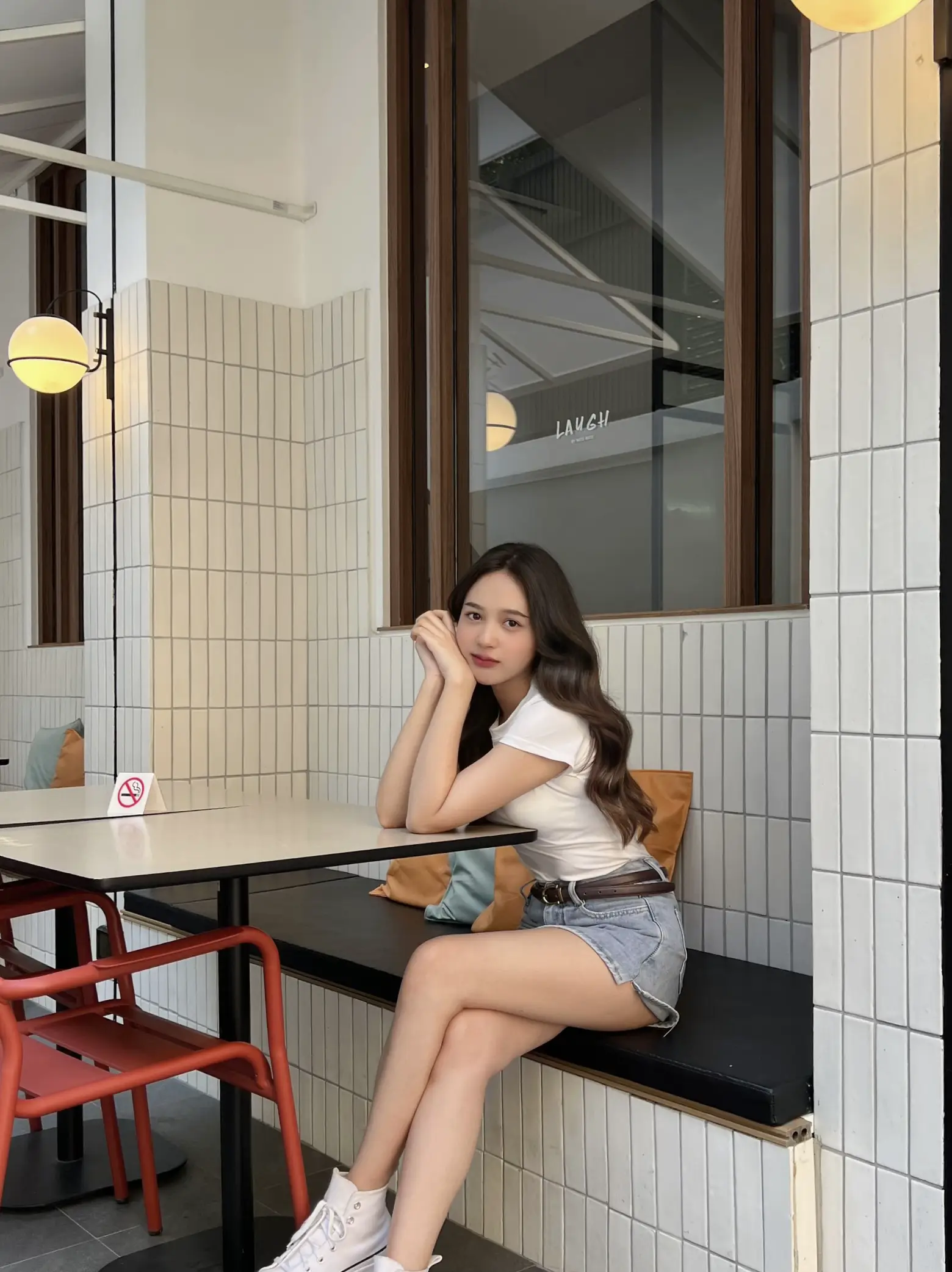 LAUGH by nico nico - คาเฟ่ BTS ชิดลม | แกลเลอรีที่โพสต์โดย kkhhemm | Lemon8