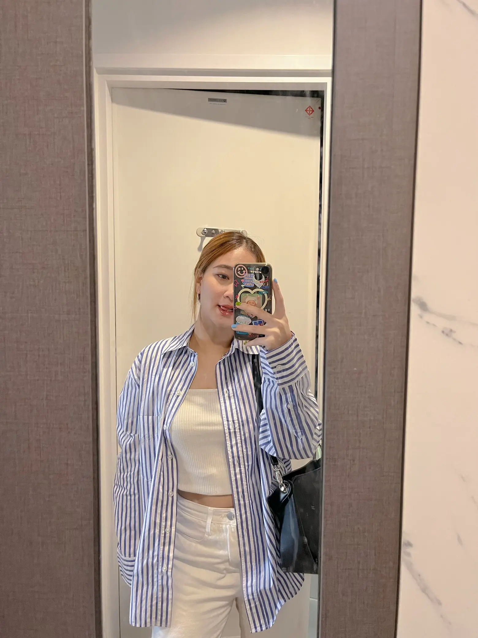 เชิ้ตเริ้บเวอร์! แมทเชิ้ตกับอะไรดี? | แกลเลอรีที่โพสต์โดย Eclair(เอแคลร์) | Lemon8