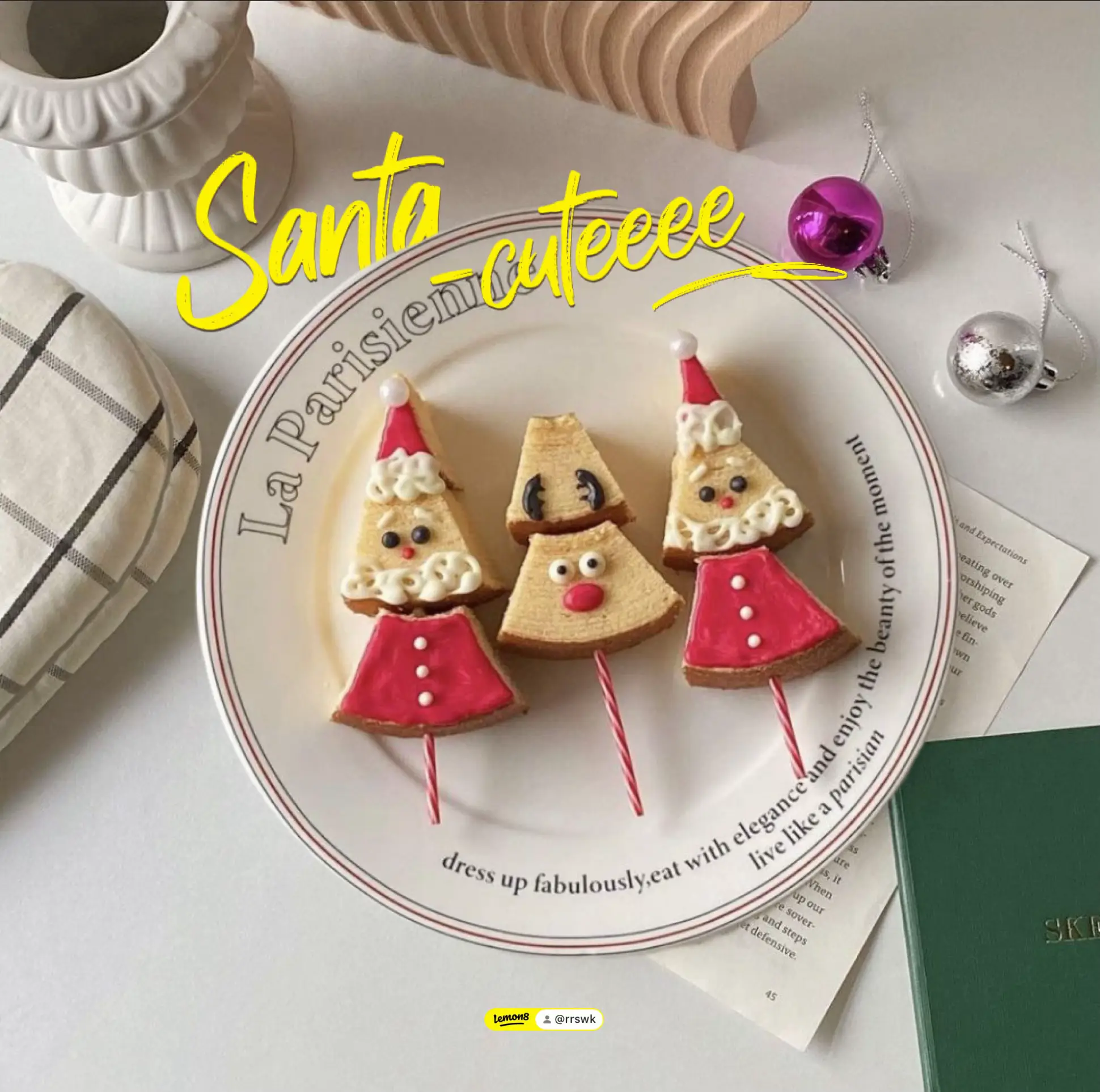 คริสต์มาสนี้ทำขนมแจกกัน! 🎄🤶🏻 | แกลเลอรีที่โพสต์โดย Podie | Lemon8