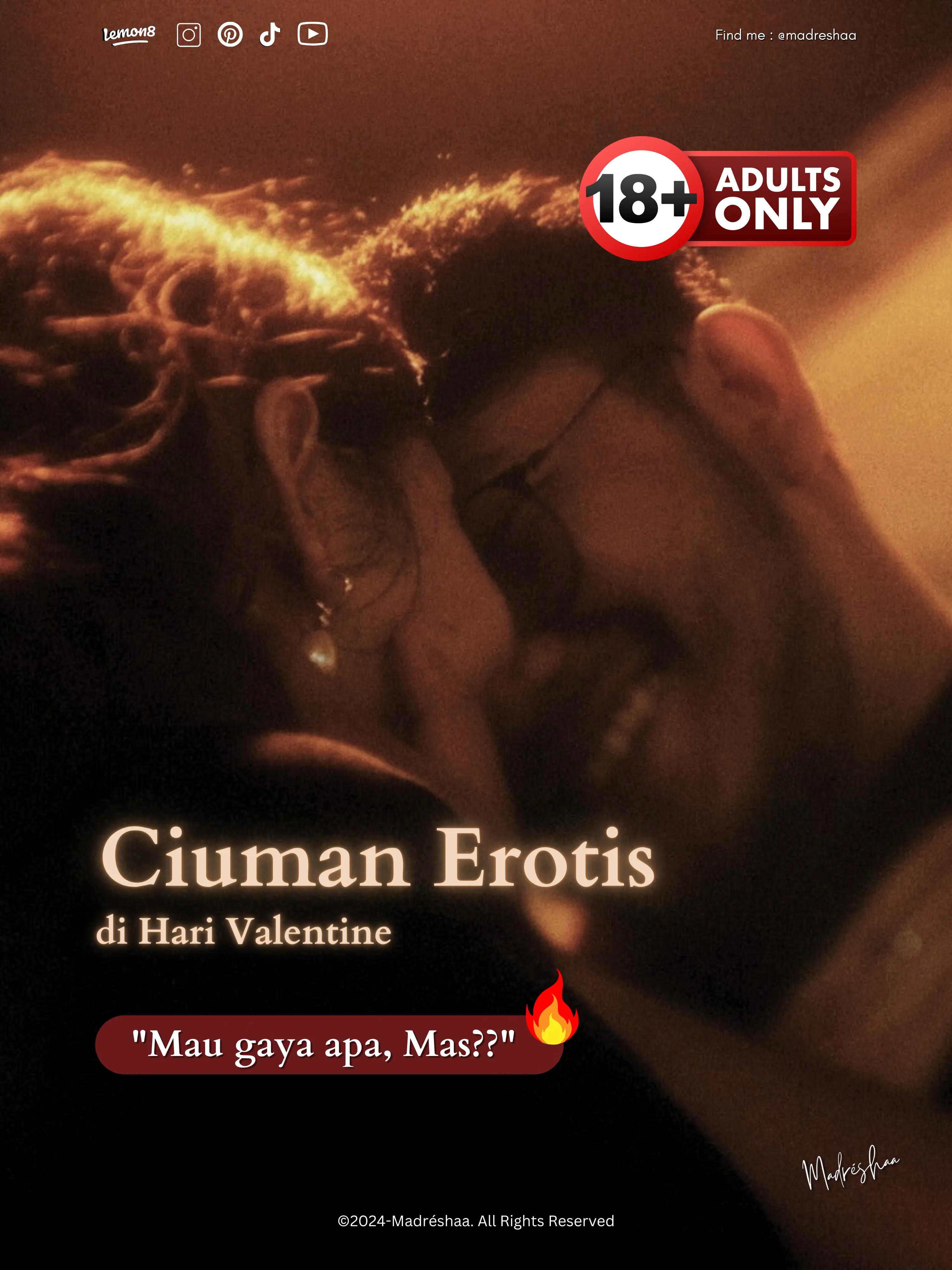 Ciuman Erotis di Hari Valentine 🤫🔞 | #LoveDump | Galeri diposting oleh MadréSha | Lemon8