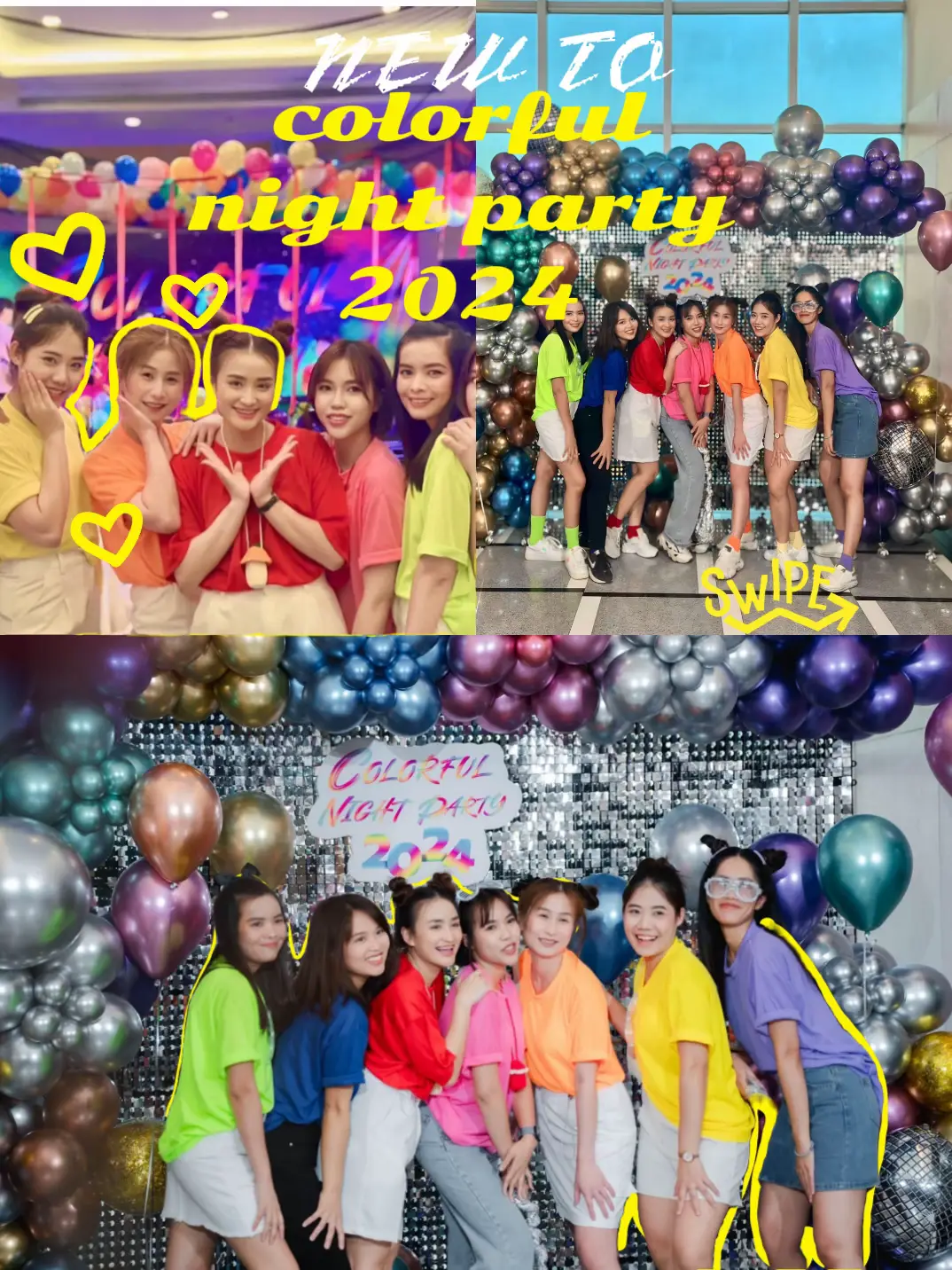 20 ไอเดียยอดนิยมเกี่ยวกับ Colorful Style Party ในปี 2025