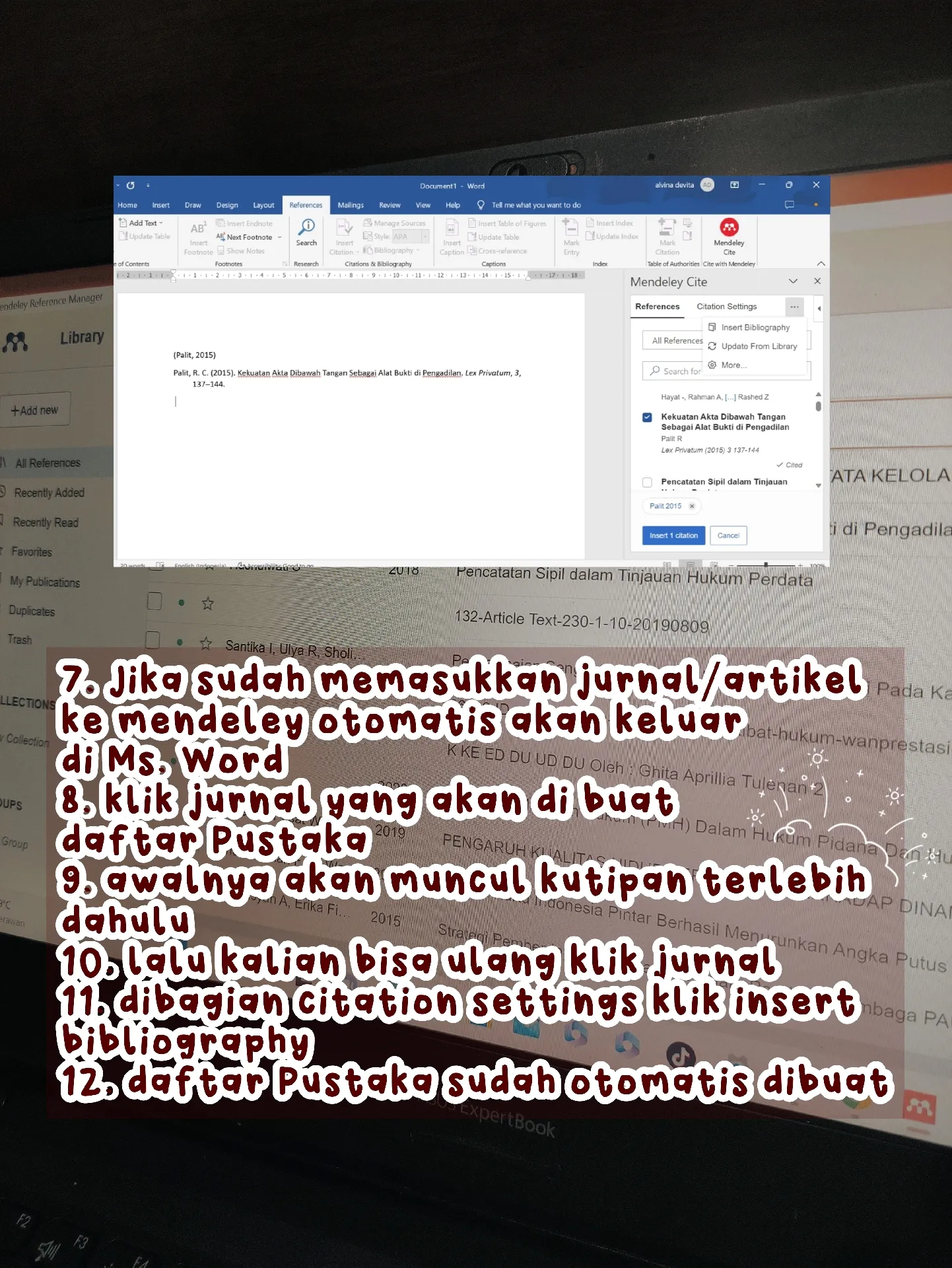Cara Menggunakan Mendeley Di Google Docs - Pencarian Lemon8