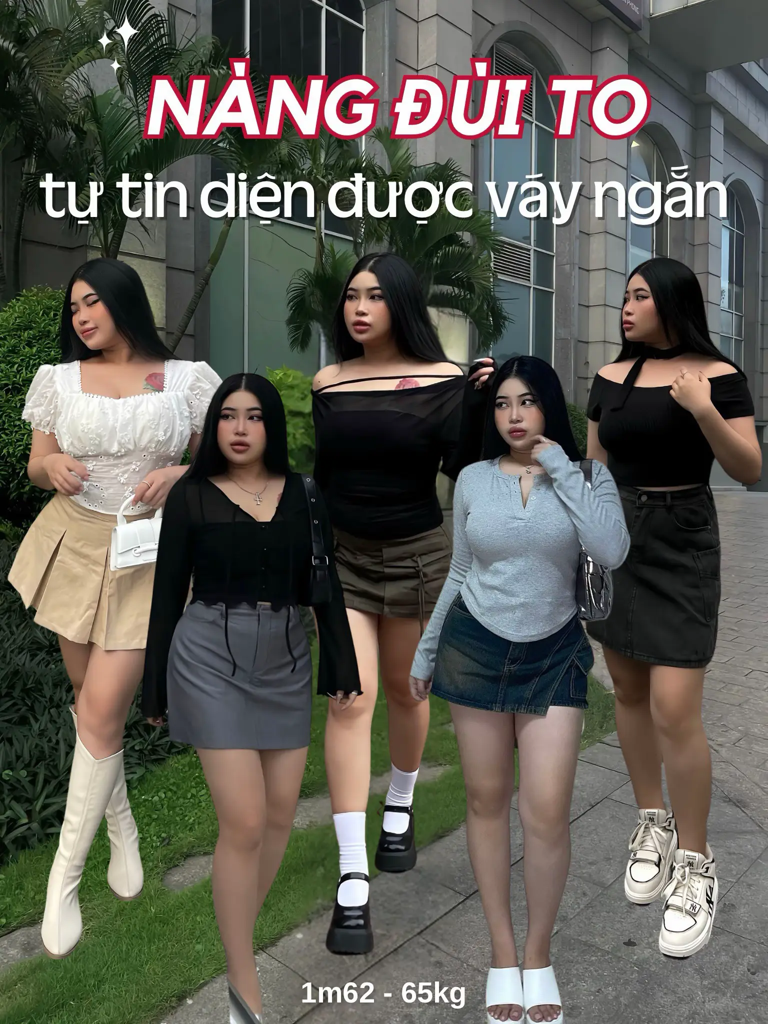 NÀNG ĐÙI TO CÓ DIỆN ĐƯỢC CH N VÁY NGẮN ?? | Bộ sưu tập do Midy Trinh đăng | Lemon8