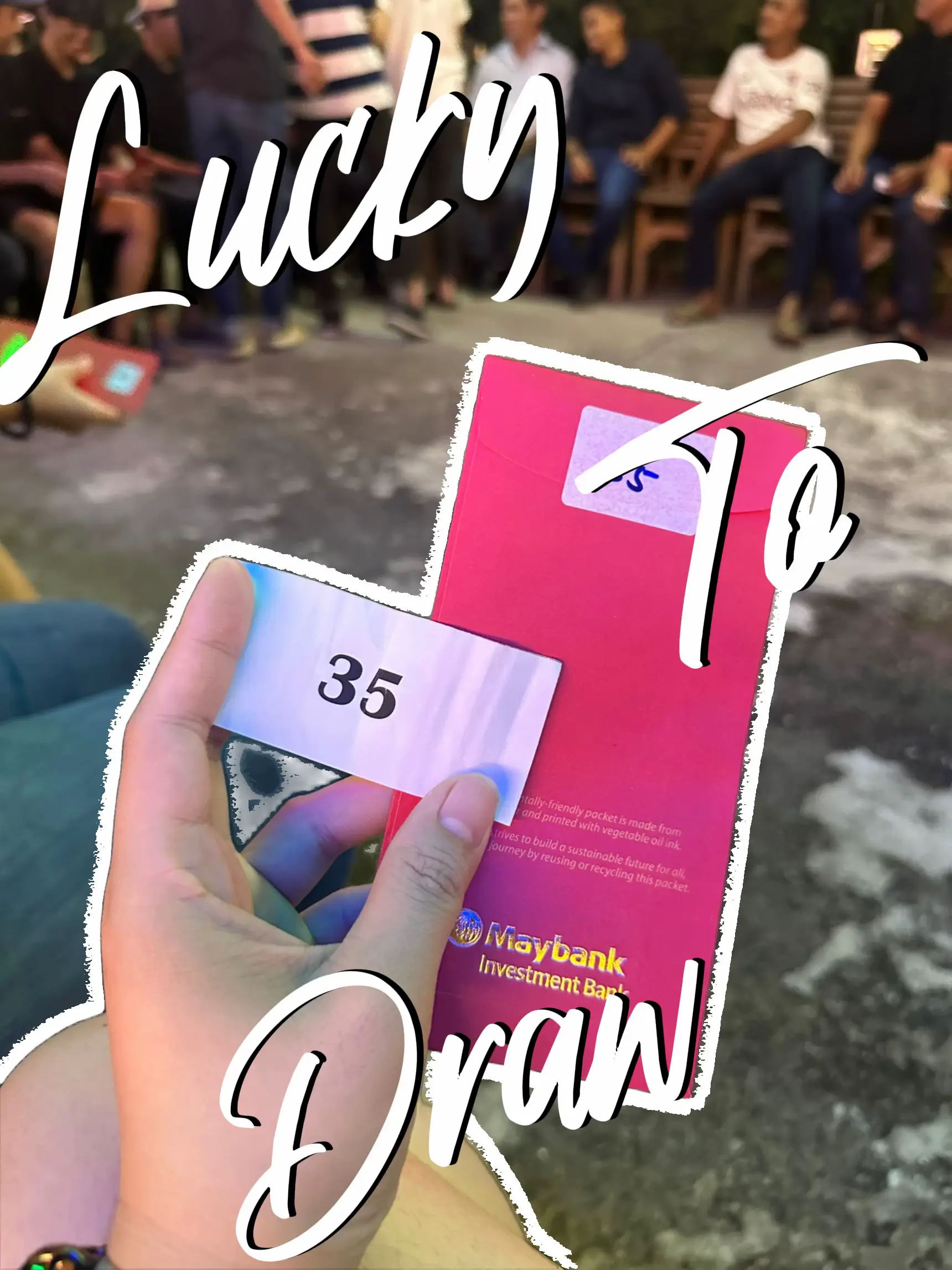 Lucky Draw Cincai 😂 | Galeri disiarkan oleh SkyTyper08 | Lemon8