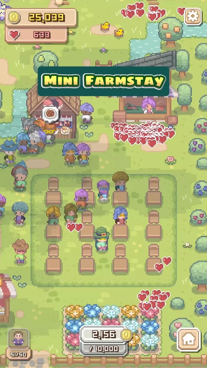 ️🍀 Mini Farmstay – A delightful mobile game. | วิดีโอที่เผยแพร่โดย Gameisart | Lemon8