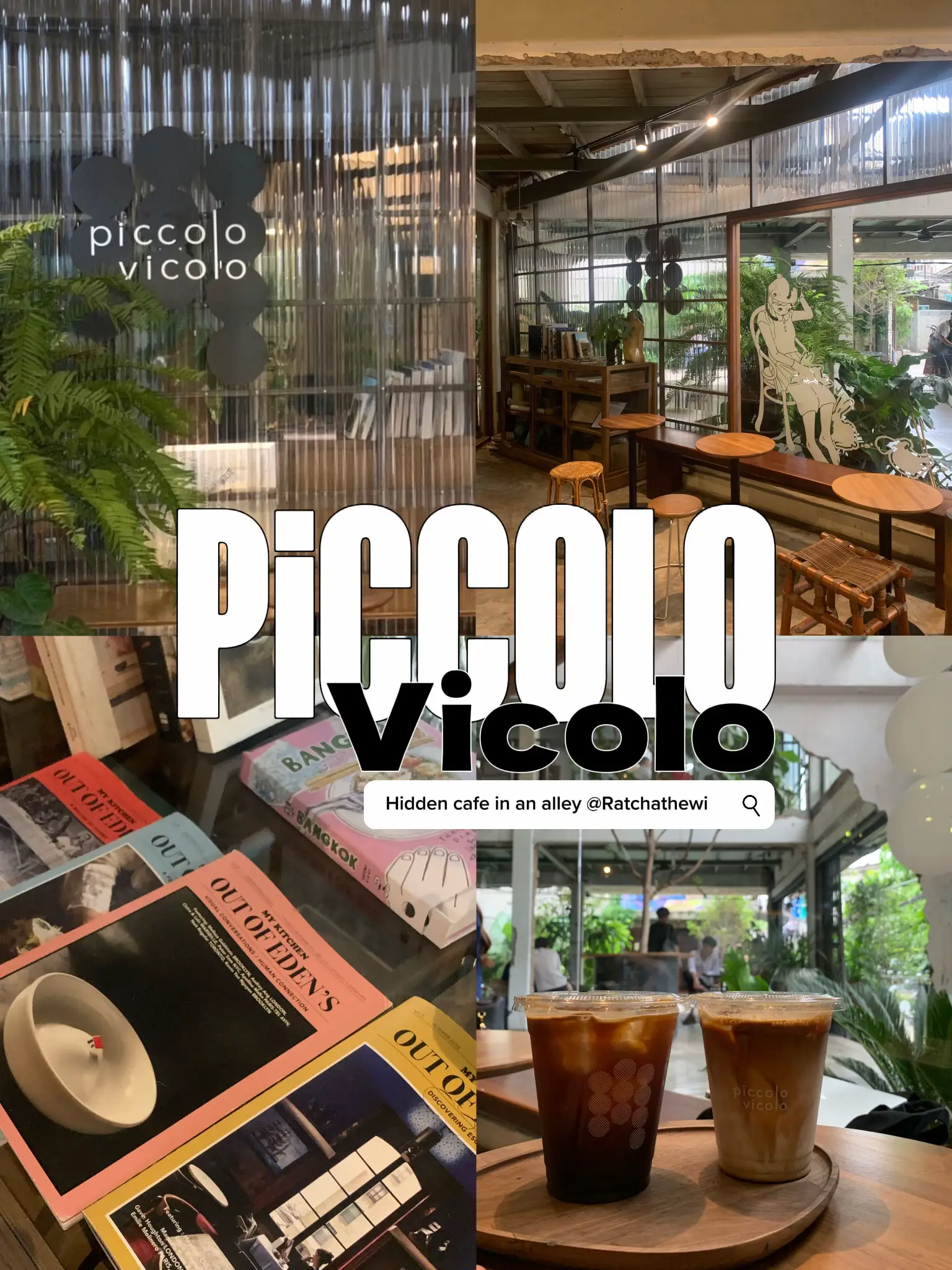 Picolo Vicolo ราชเทวี คาเฟ่(ไม่)ลับ แต่ชิวสุด ! | แกลเลอรีที่โพสต์โดย Justmint | Lemon8