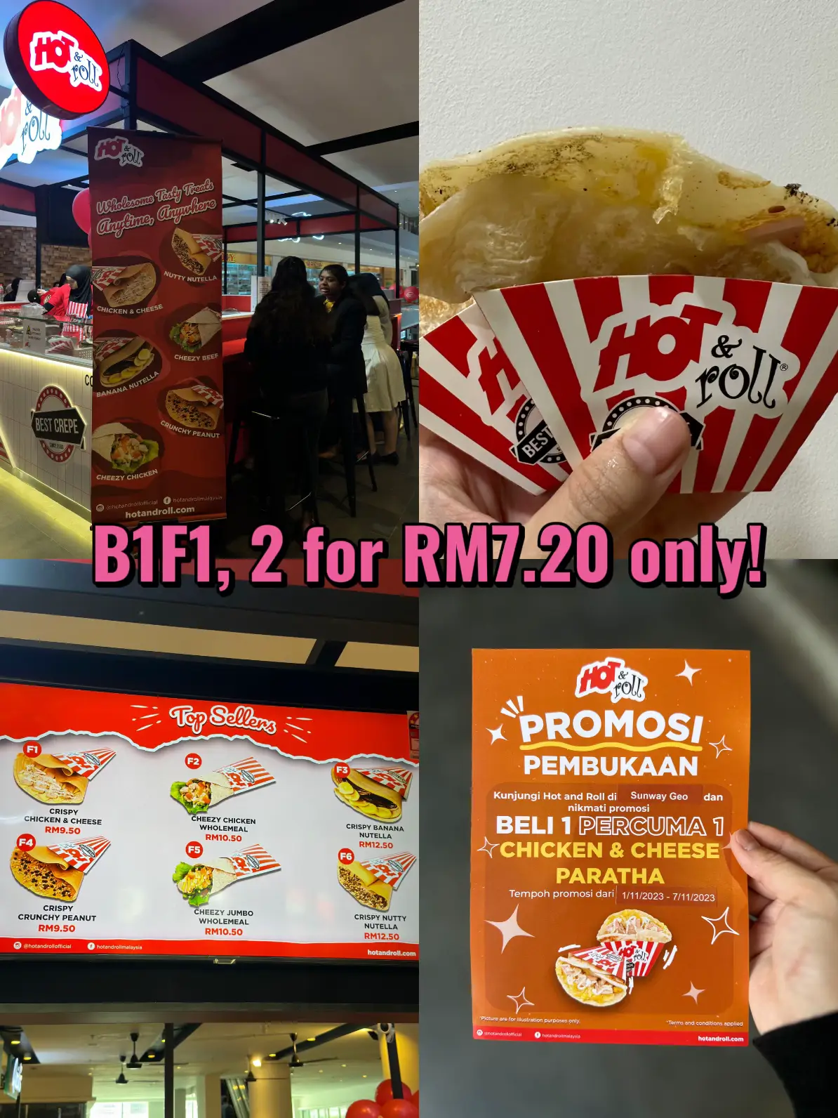Sunway Hot&Roll Buy 1 Free 1‼️ | Galeri disiarkan oleh Tee Tee’s Space | Lemon8