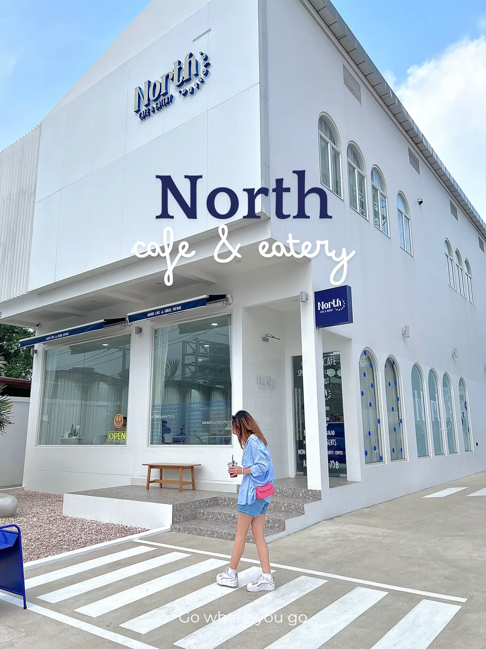 คาเฟ่พัทยา💙North Cafe & Eatery | แกลเลอรีที่โพสต์โดย nanaa🪴༘ 𐐪ї𐑂 | Lemon8
