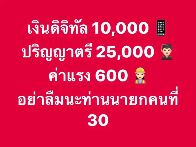 อย่าลืมนะท่านนายกคนที่ 30 | แกลเลอรีที่โพสต์โดย Lazada & Shopee | Lemon8
