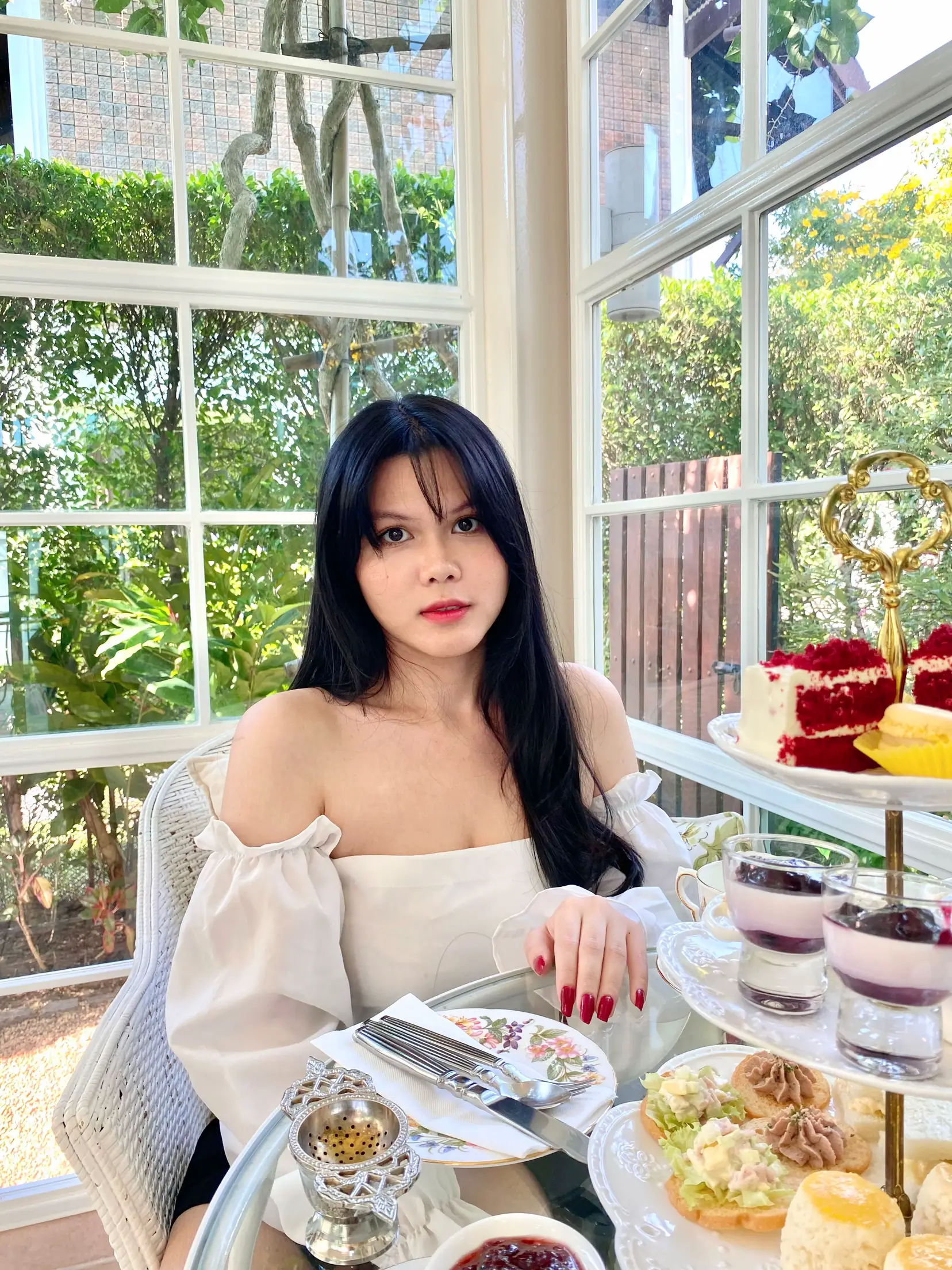 คาเฟ่ร้านafternoon tea ใกล้btsอ่อนนุช🫖☕️🥨 T’s room 56 | แกลเลอรีที่โพสต์โดย KKINGYORR👽 | Lemon8