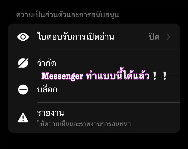 Messenger อัพเดทใหม่แล้วค่าทุกคนนน😍 | แกลเลอรีที่โพสต์โดย Del | Lemon8