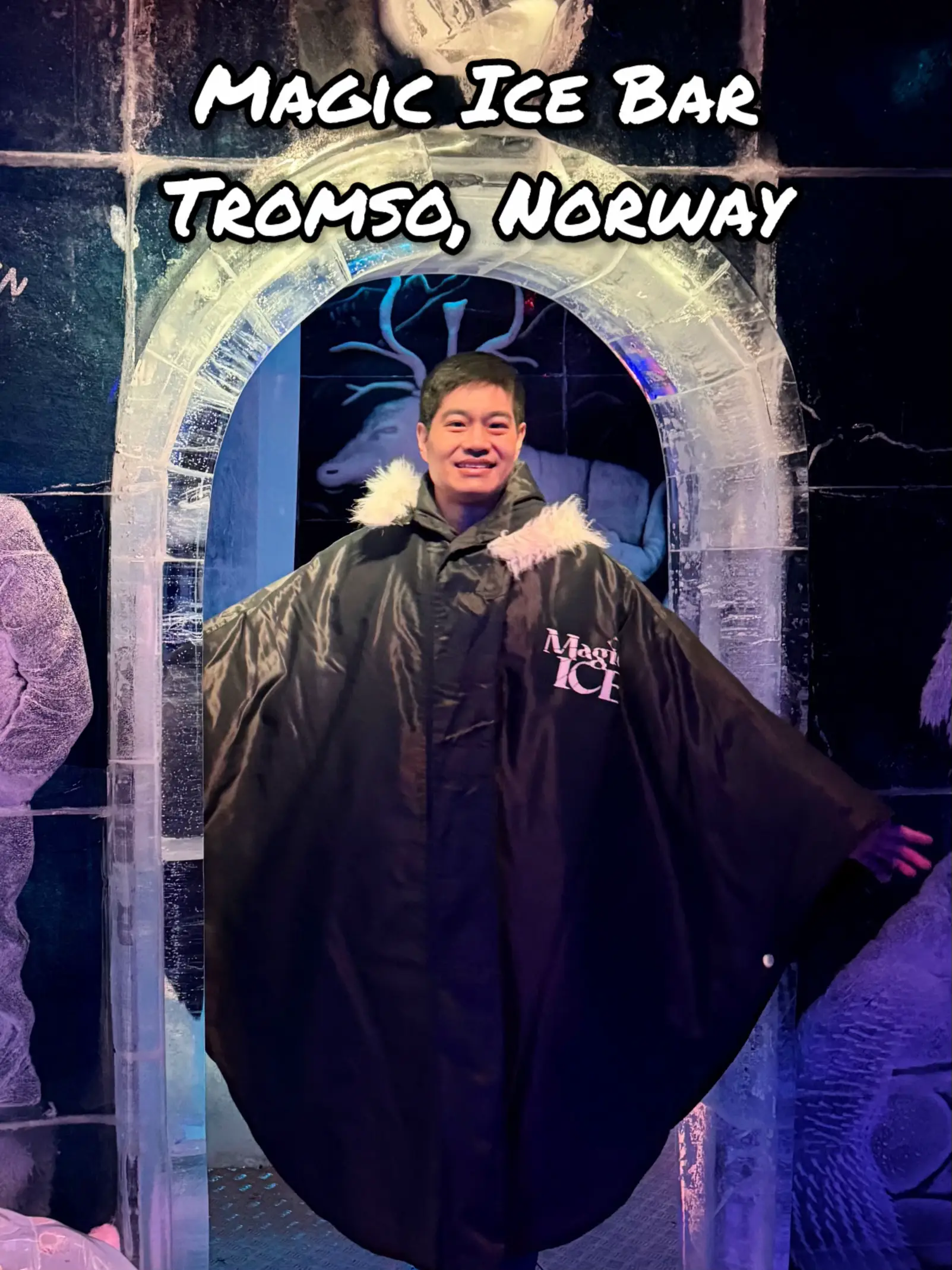 Magic Ice Bar in Tromso, Norway | Video published by originalchamp | Lemon8