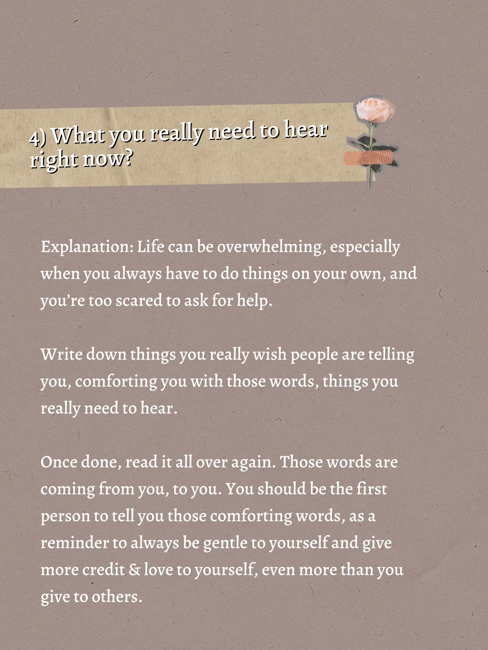 How to Start Journaling (Self Reflection Ver.) | Galeri disiarkan oleh min | Lemon8