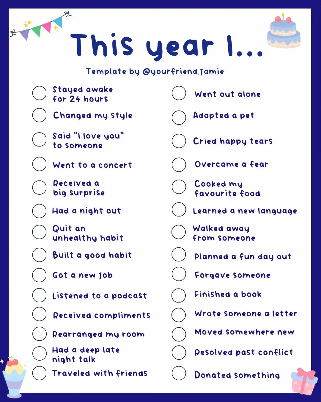 Checklist 2023 | Bộ sưu tập do Jamie 🌷 đăng | Lemon8