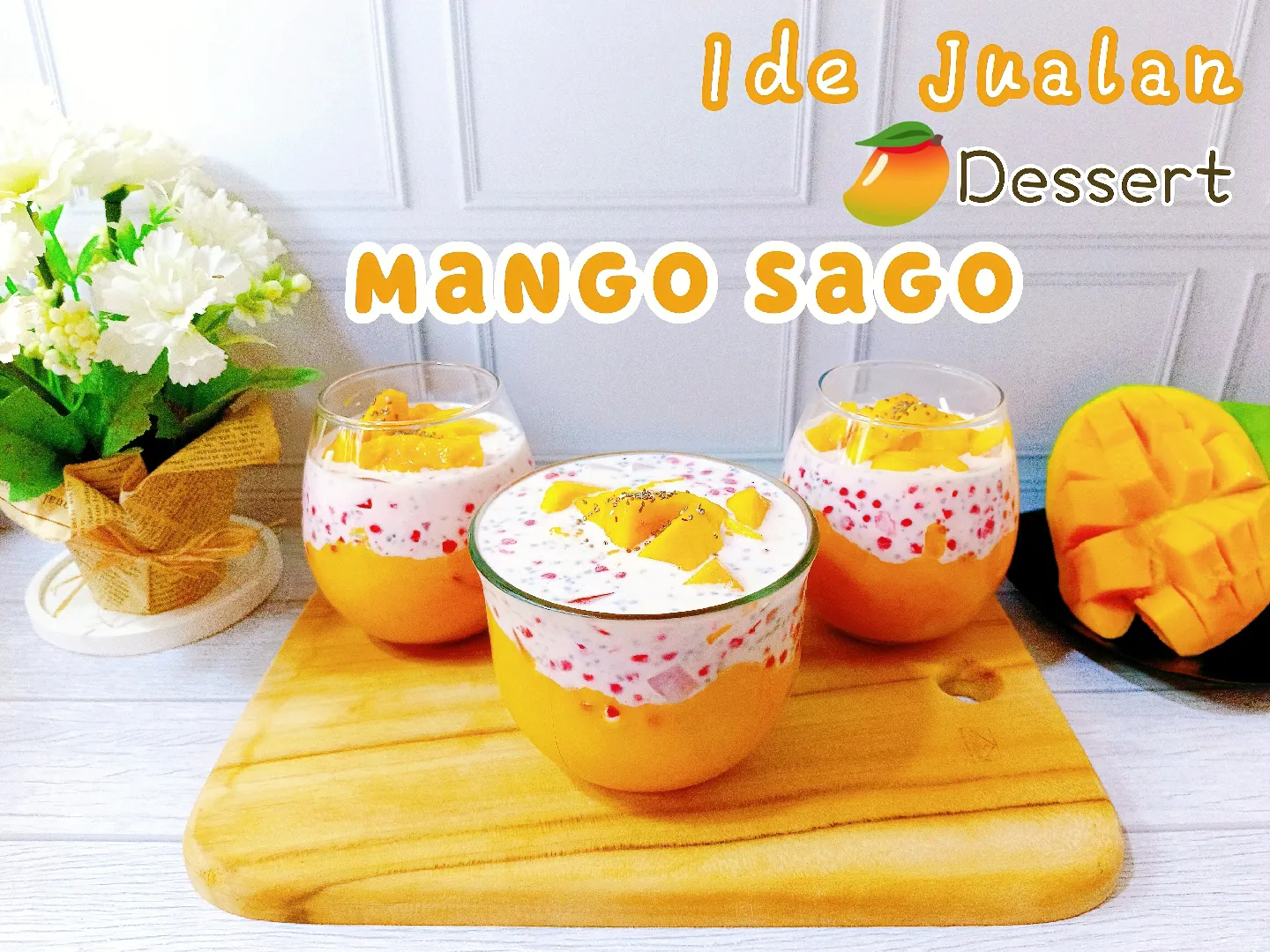 BIKIN MANGO SAGO DESSERT YANG PERNAH VIRAL YUK!🥭 | Galeri diposting oleh Fia Trianda | Lemon8