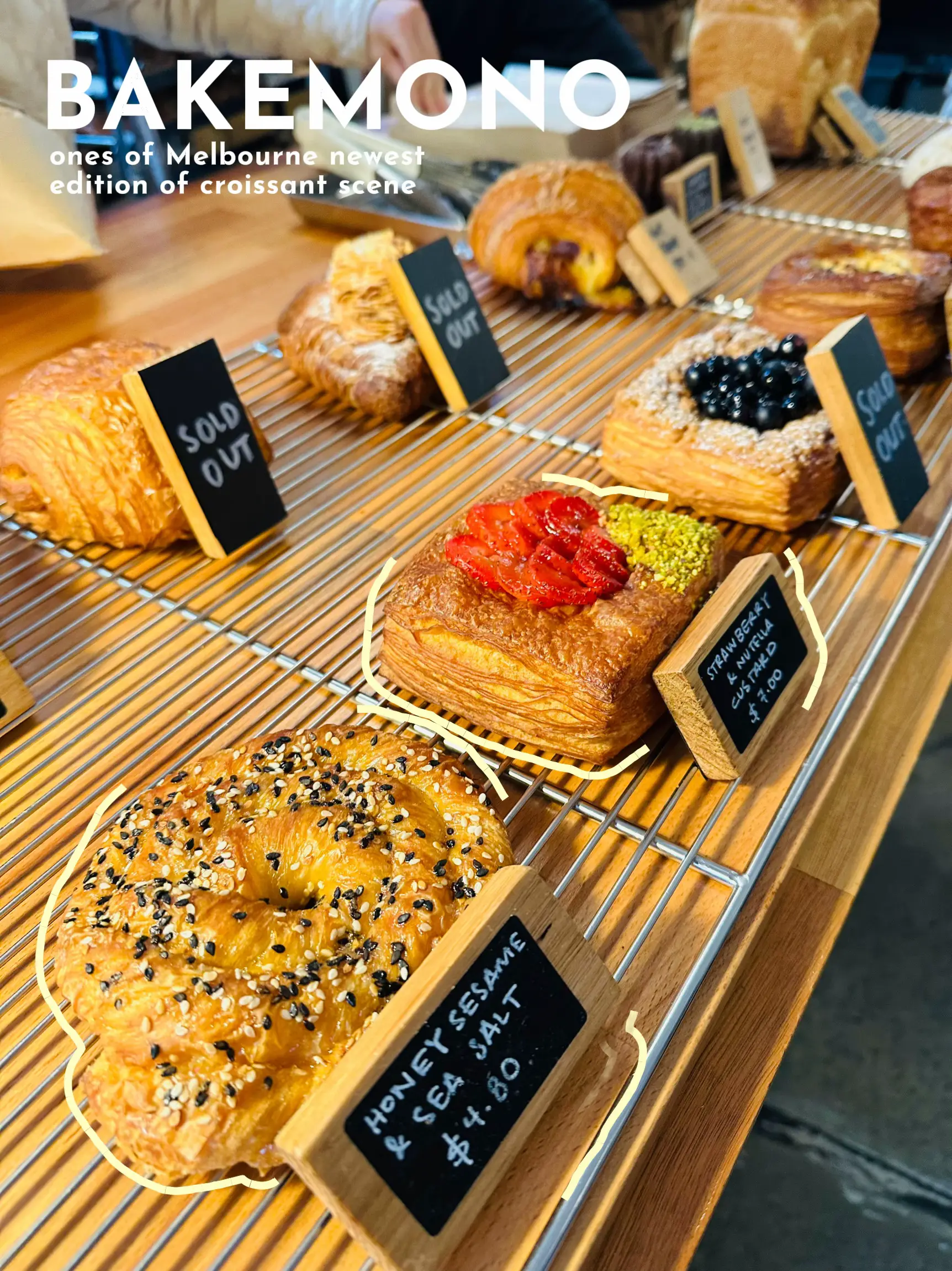 ครัวซองต์ไปไม่เช้า = sold out : Bakemono Bakers 🥐 | แกลเลอรีที่โพสต์โดย anything goes🍋 | Lemon8