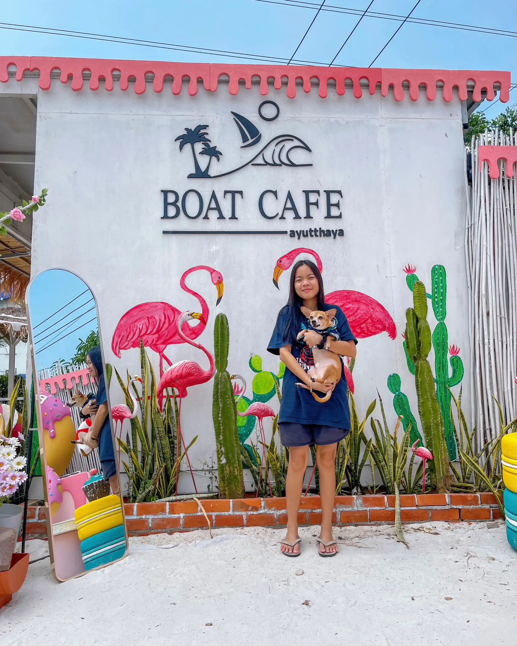 Boat cafe Ayutthaya | แกลเลอรีที่โพสต์โดย หมานำโชค travel | Lemon8