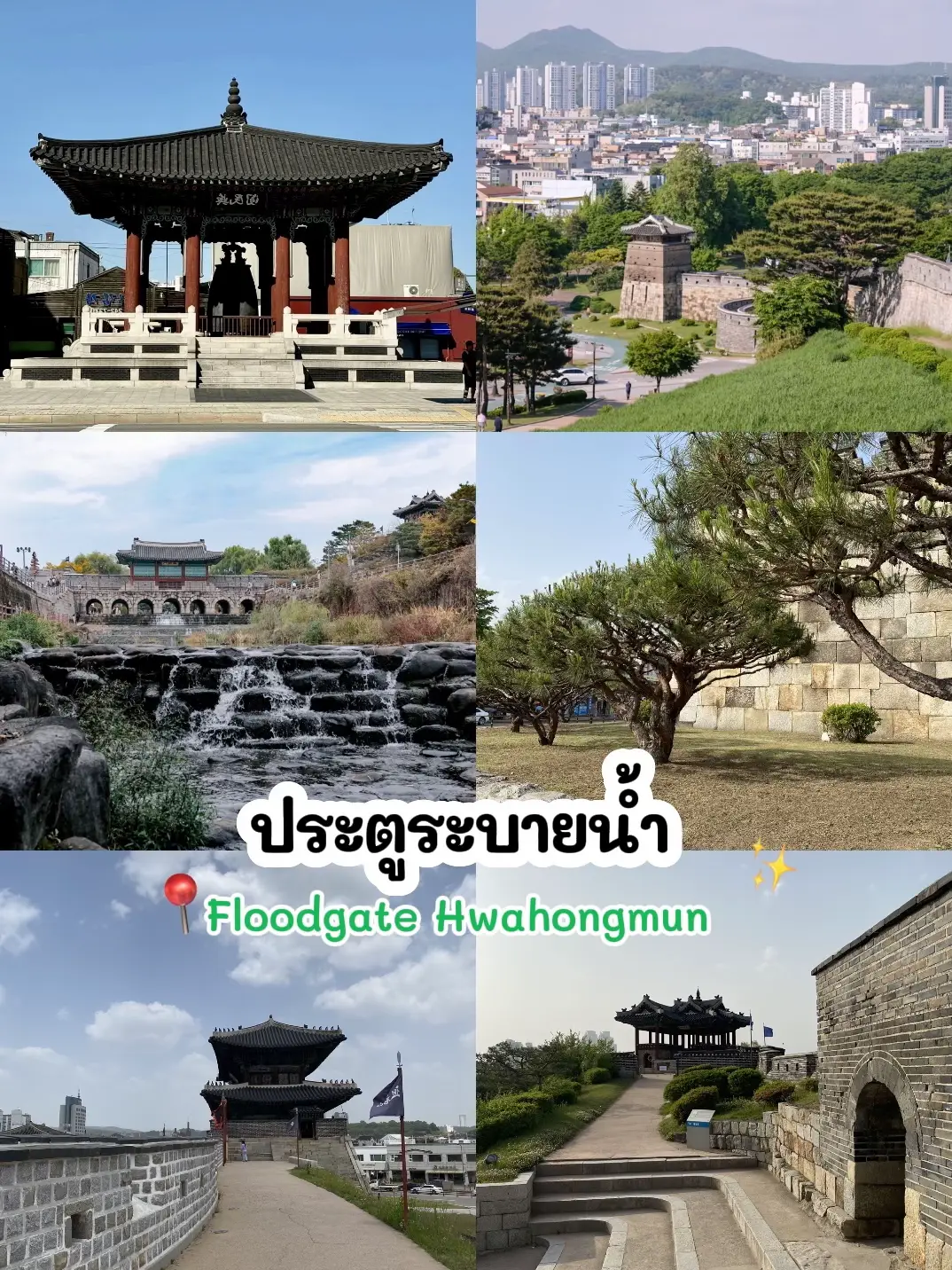 𝗦𝘂𝘄𝗼𝗻 1 day trip 🇰🇷 30 นาที จากโซล | แกลเลอรีที่โพสต์โดย ติดรีวิว | Lemon8