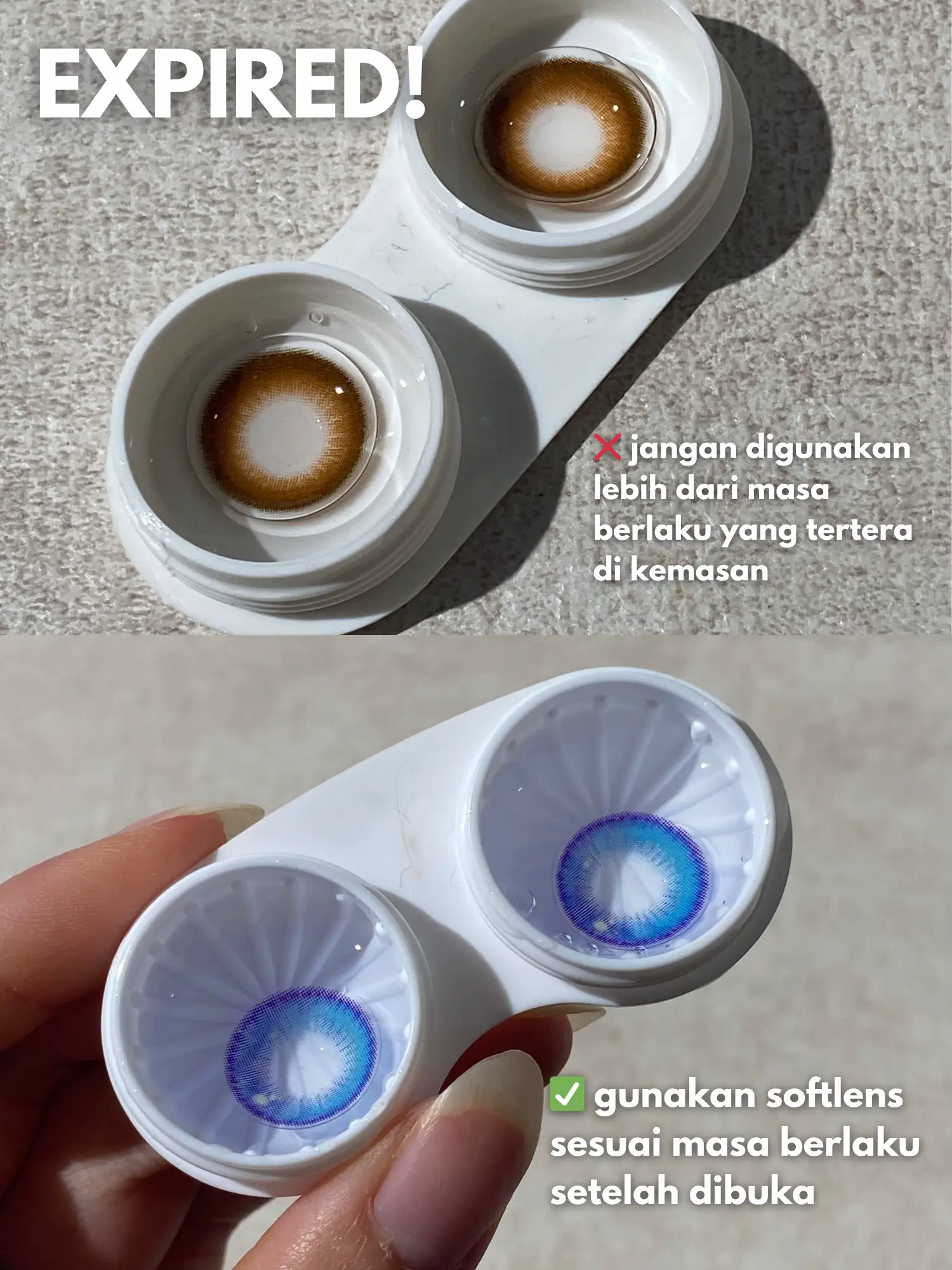 JANGAN PAKE SOFTLENS INI‼️ | Galeri diposting oleh Vivianvil | Lemon8