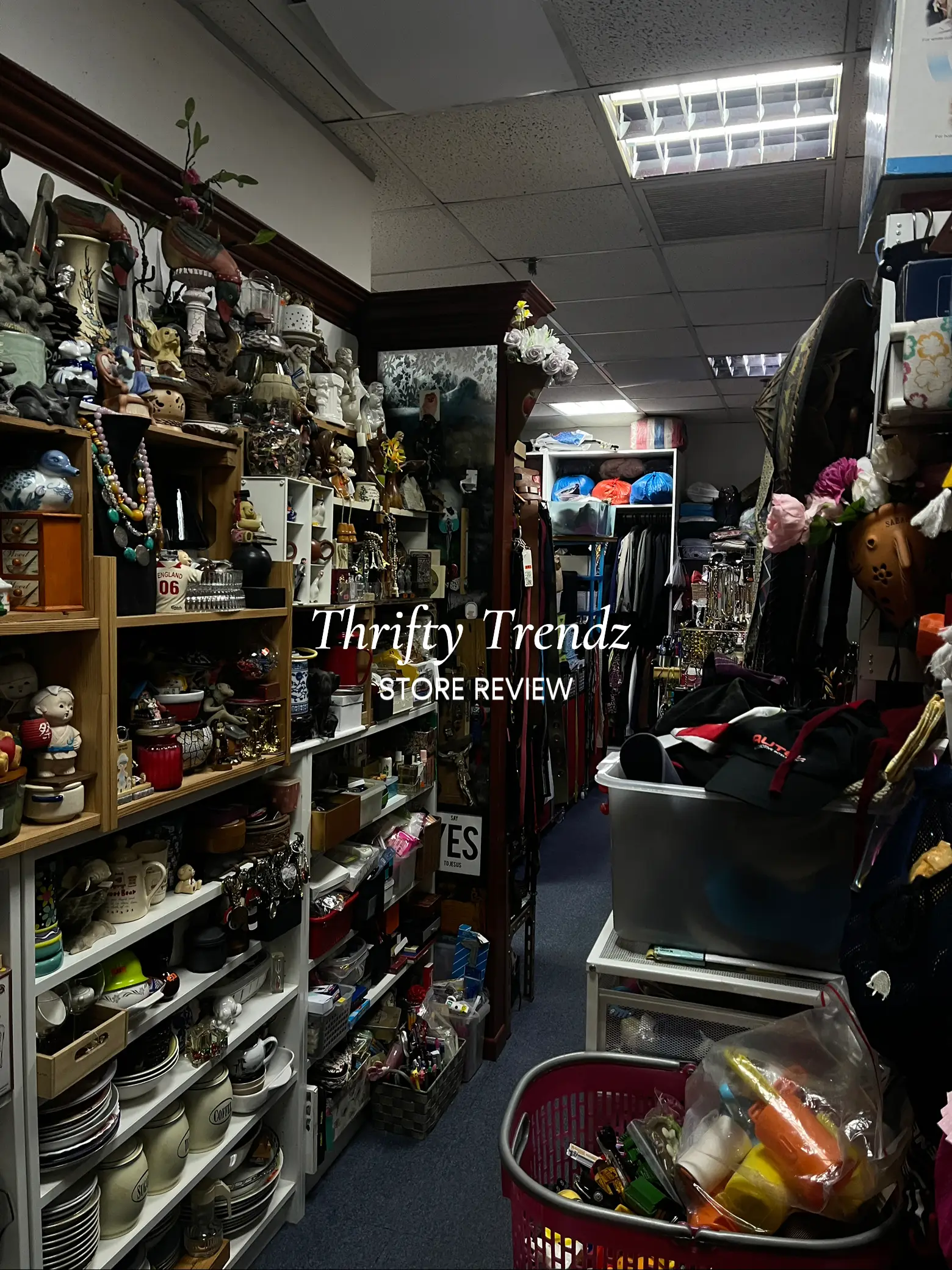 thrift diaries: checking out thrifty trendz | Video published by nigel ...
