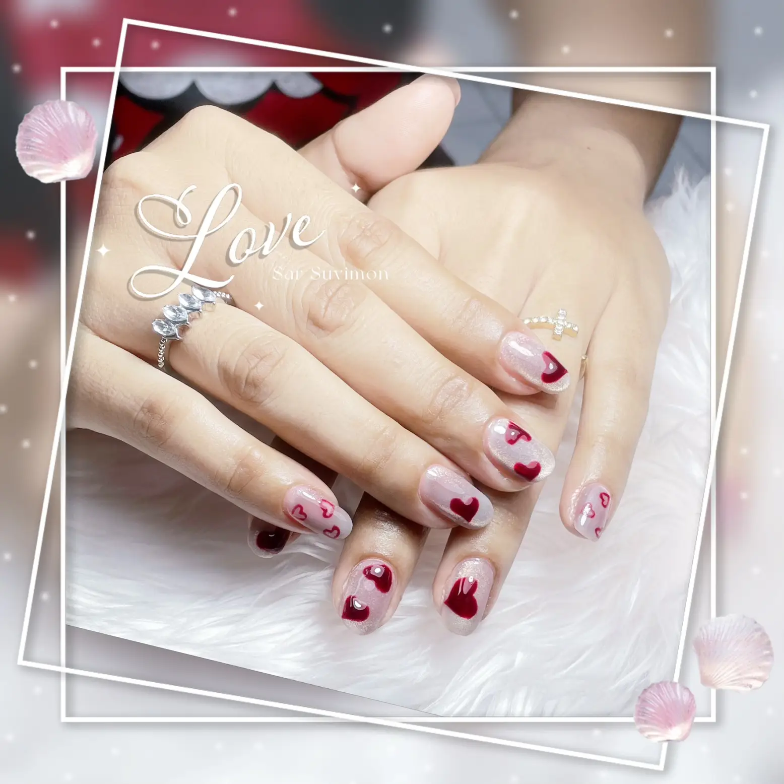 ไอเดียร์งานเพ้นท์หัวใจ&สีลูกแก้ว | แกลเลอรีที่โพสต์โดย Sar Suvimon | Lemon8