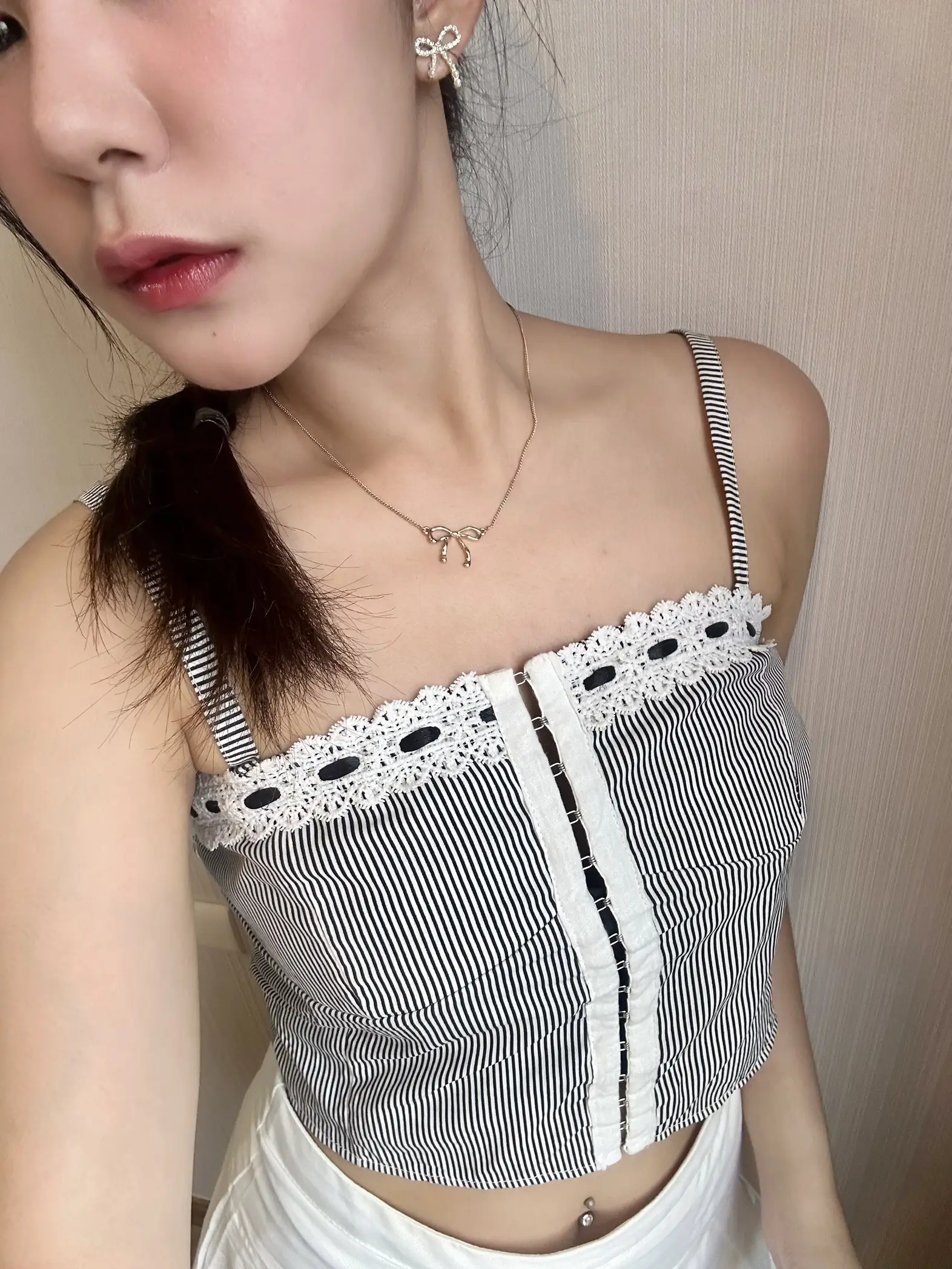 ต่างหูลายโบว์สุดคิวถ์ เพิ่มความลูกคุณหนูลูกคุณใจ 🎀 🫶🏻💖 | แกลเลอรีที่โพสต์โดย ℬ𝒶𝒾𝓉𝑒𝒶𝓎 | Lemon8